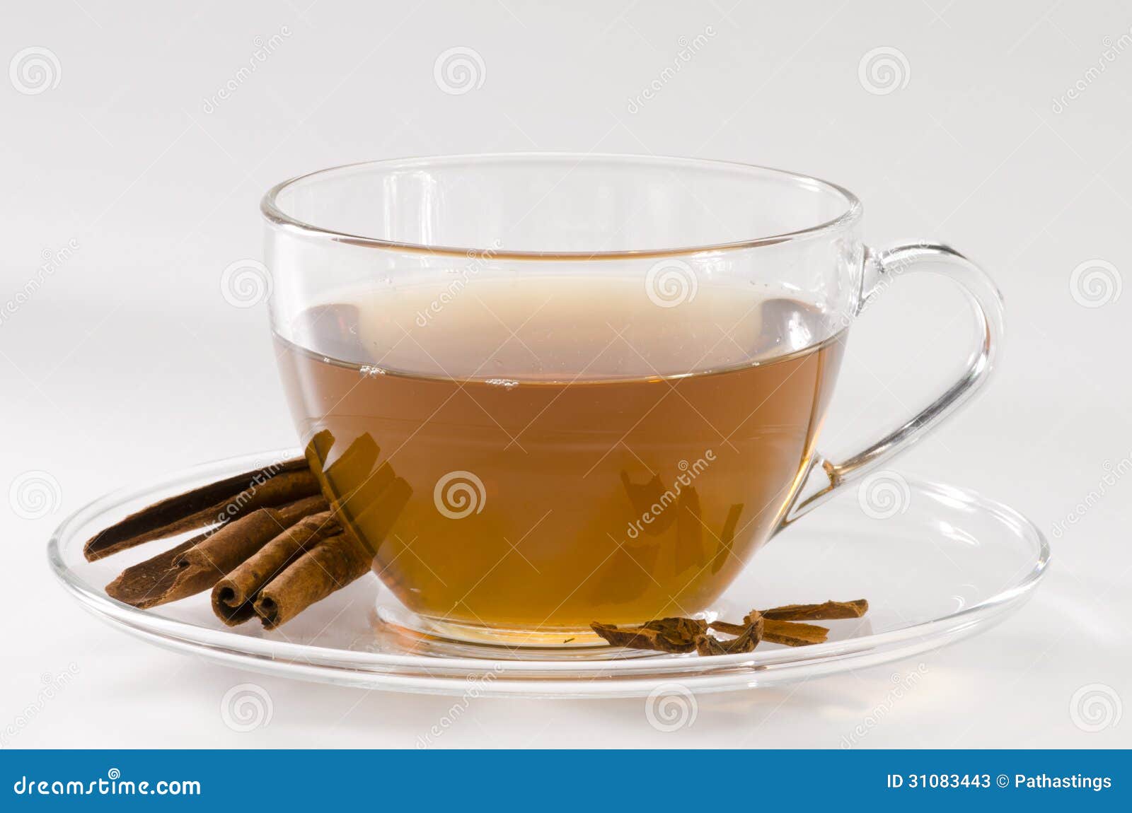 Cinnamon Herbal Tea stock image. Image of closeup, infusion - 31083443