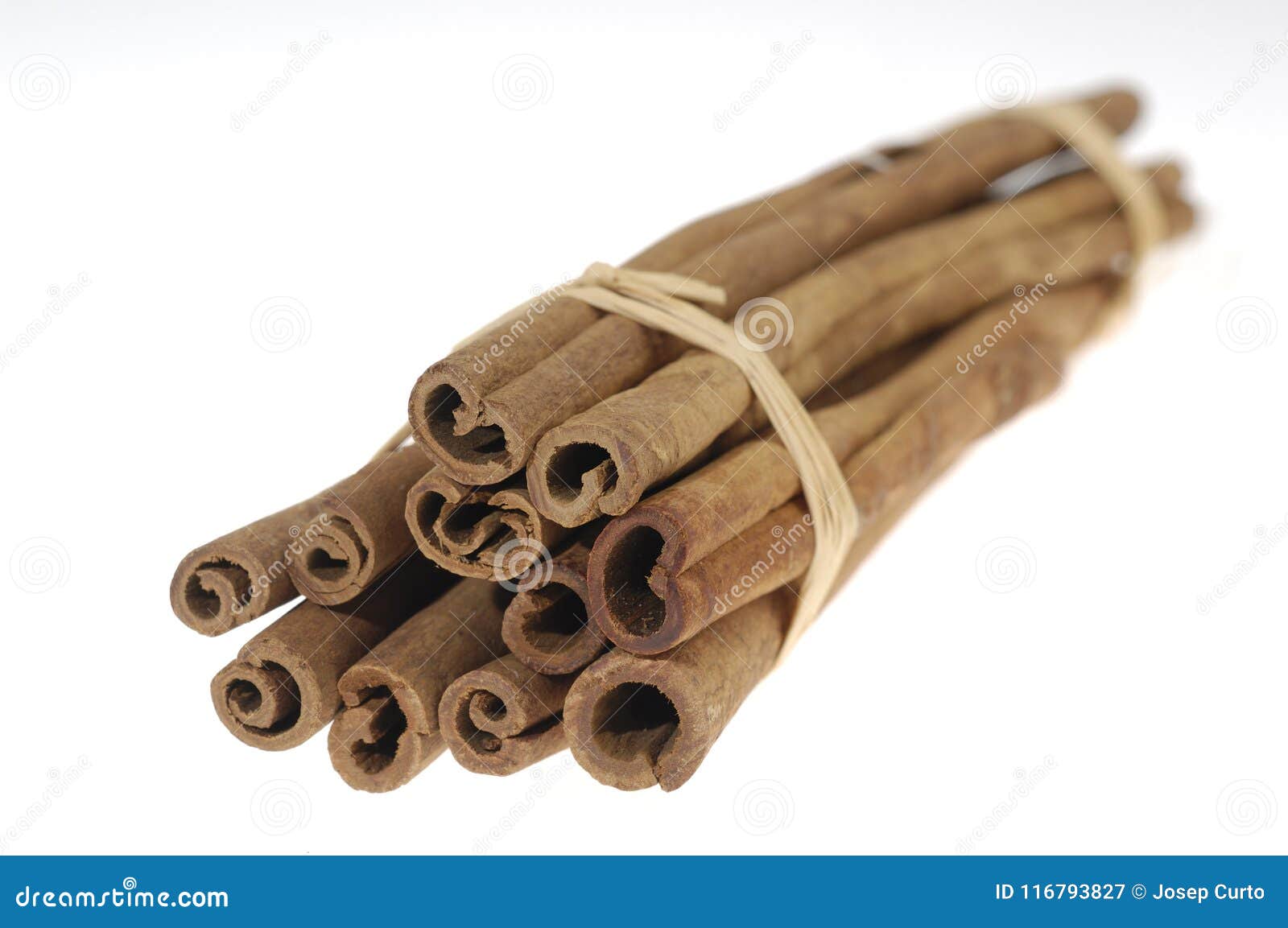 Cinnamon isolated on white stock image. Image of healthy - 116793827