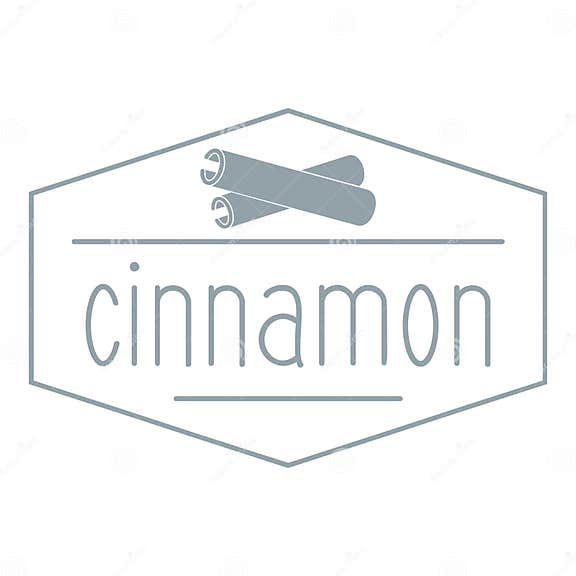 Cinnamon Logo, Simple Gray Style Stock Vector - Illustration of garlic ...