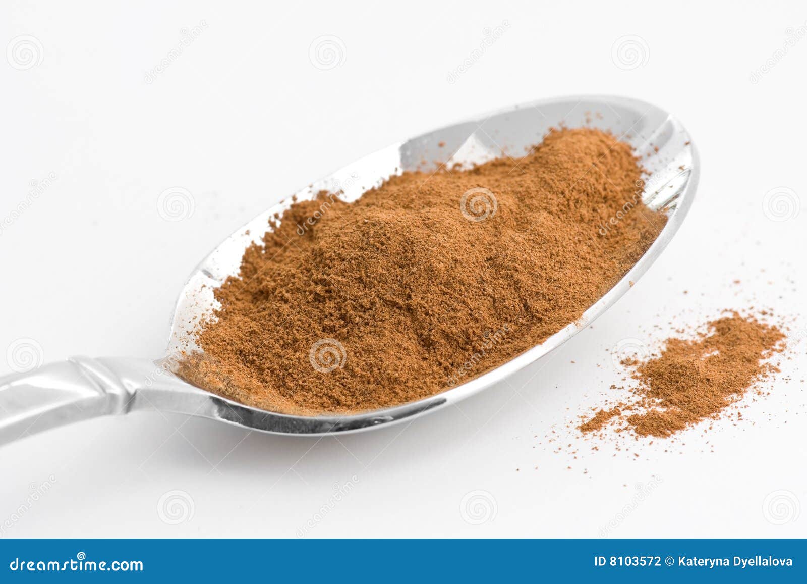 Cinnamon Powder stock photo. Image of flavoring, kitchen - 8103572