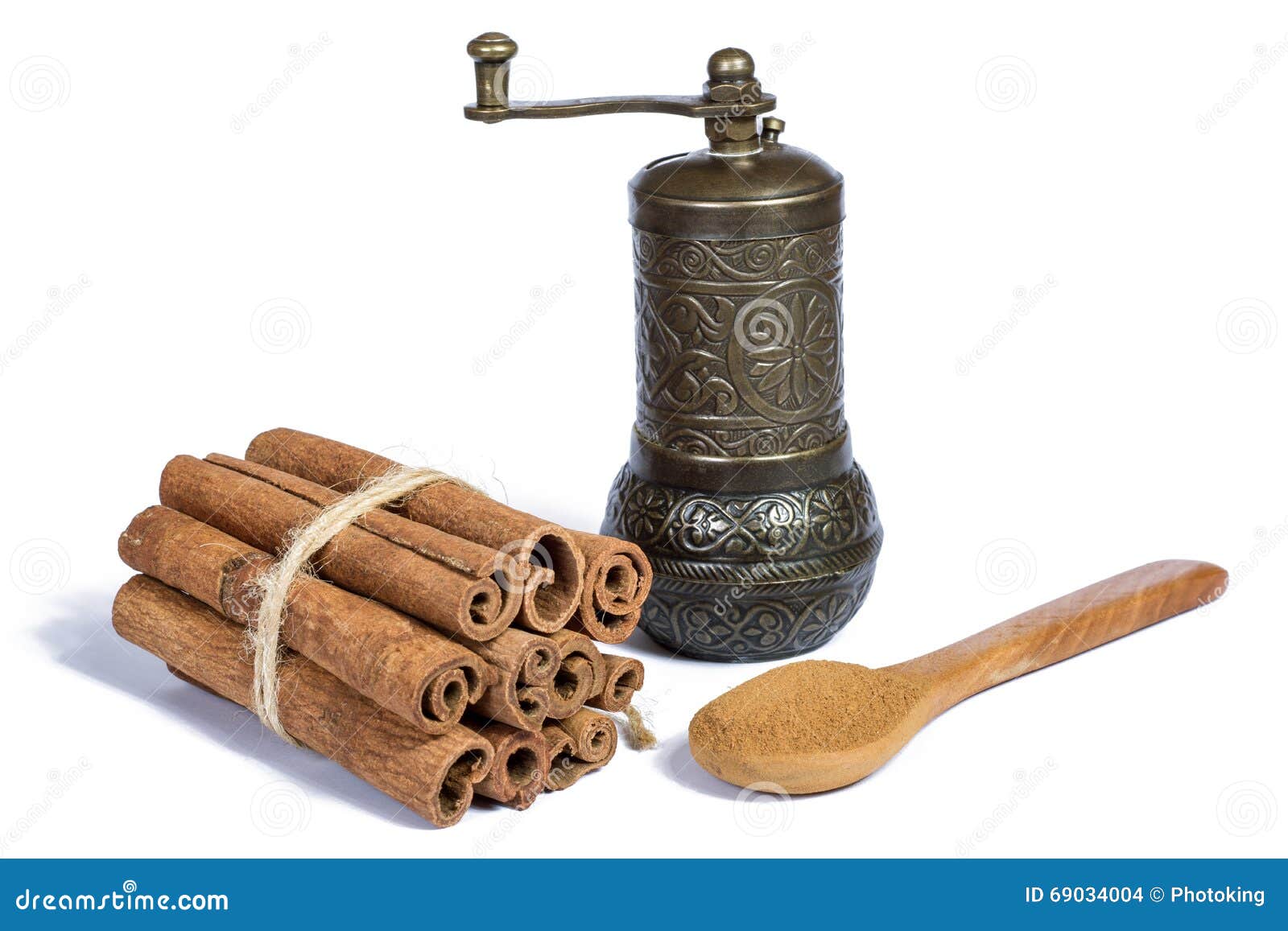 Cinnamon stock photo. Image of decoration, cinnamon, condiment - 69034004