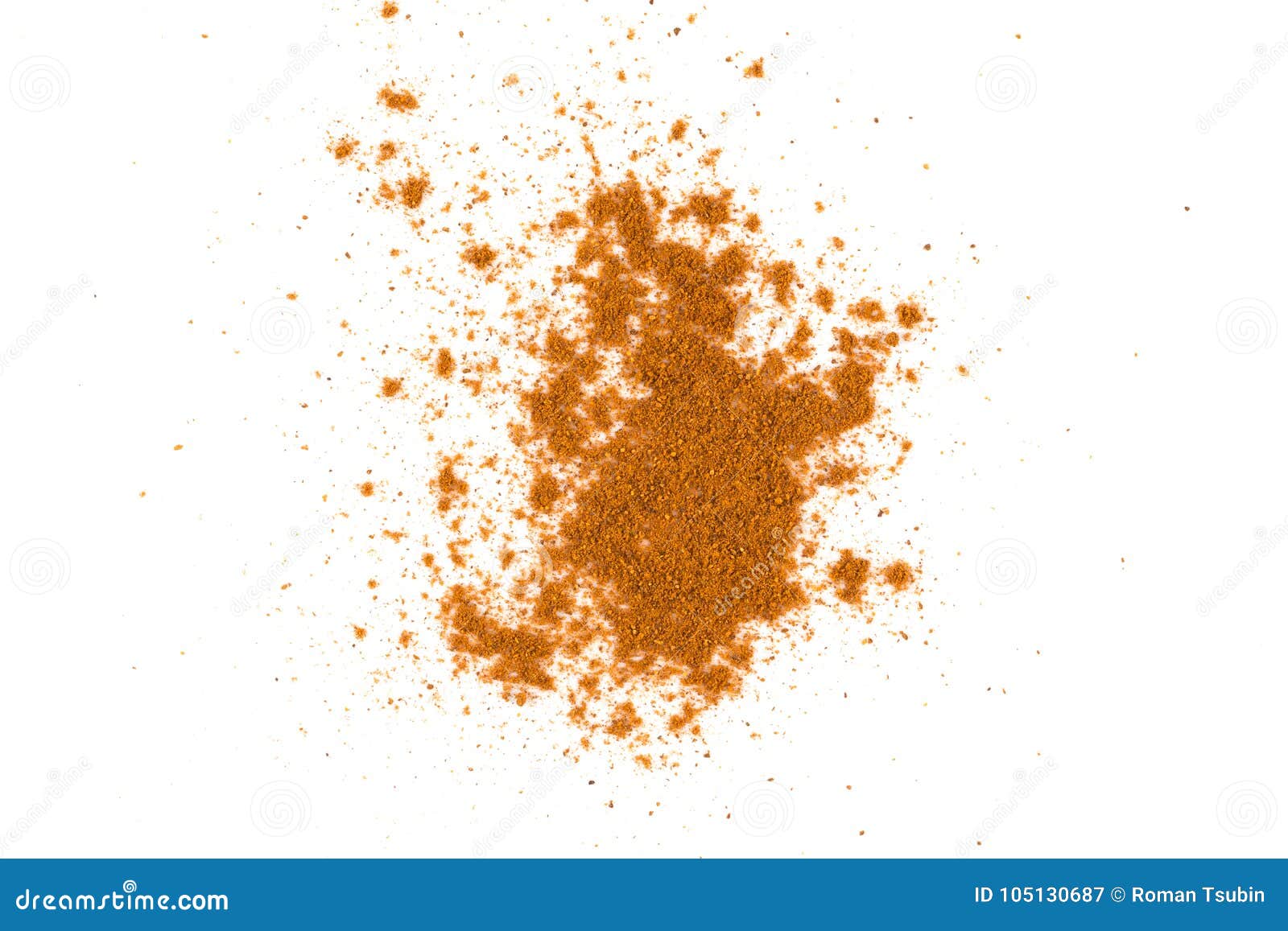 Cinnamon powder closeup stock image. Image of closeup - 105130687