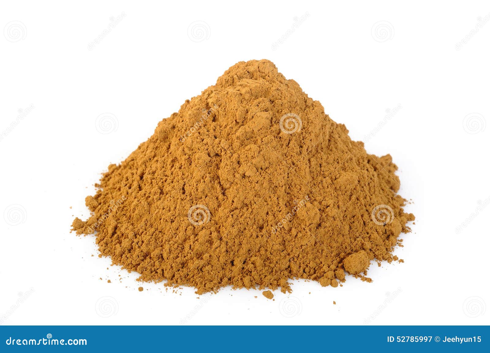 Cinnamon Powder at on White Background Stock Image - Image of healthy ...