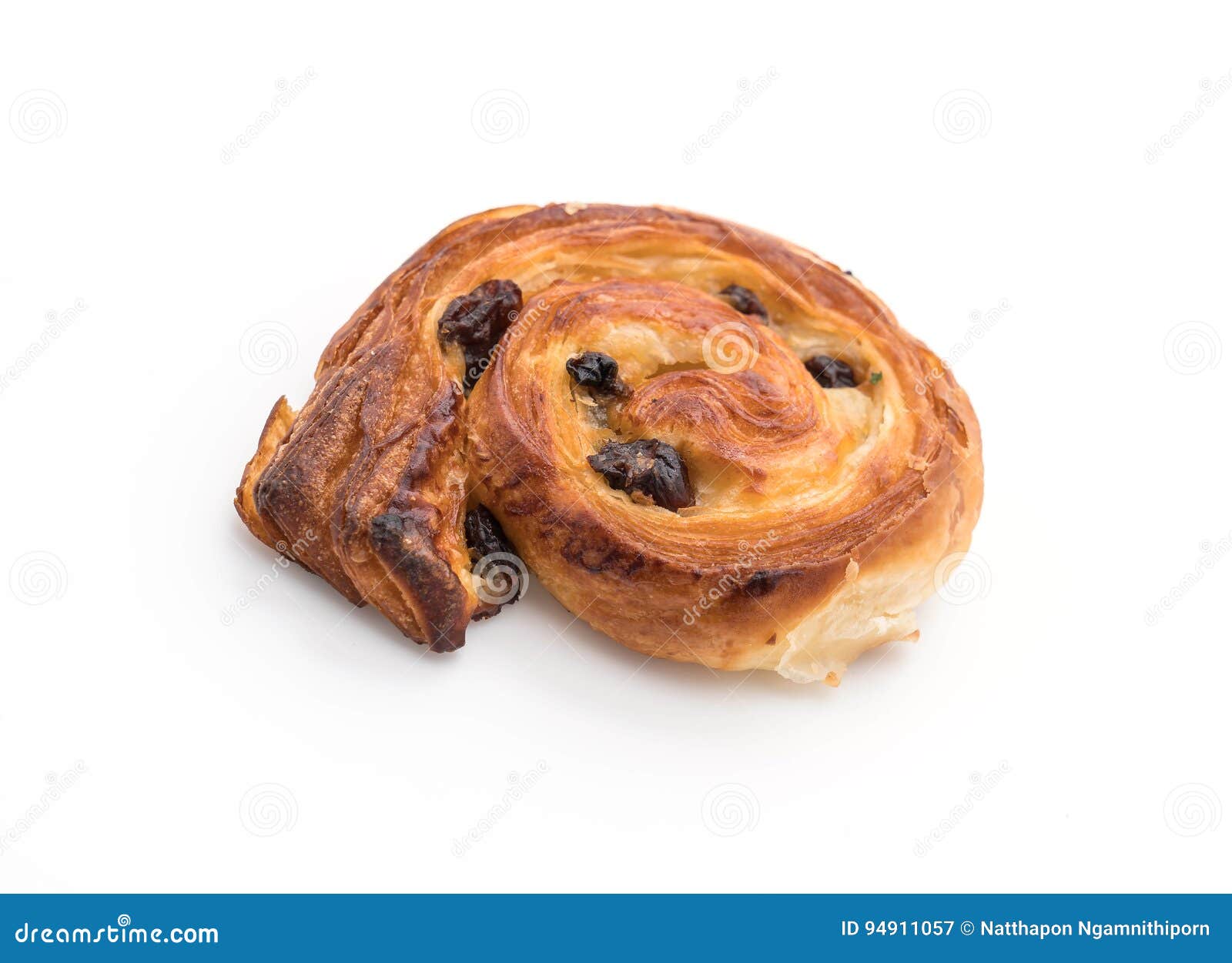 Cinnamon raisin roll stock image. Image of baked, snack - 94911057