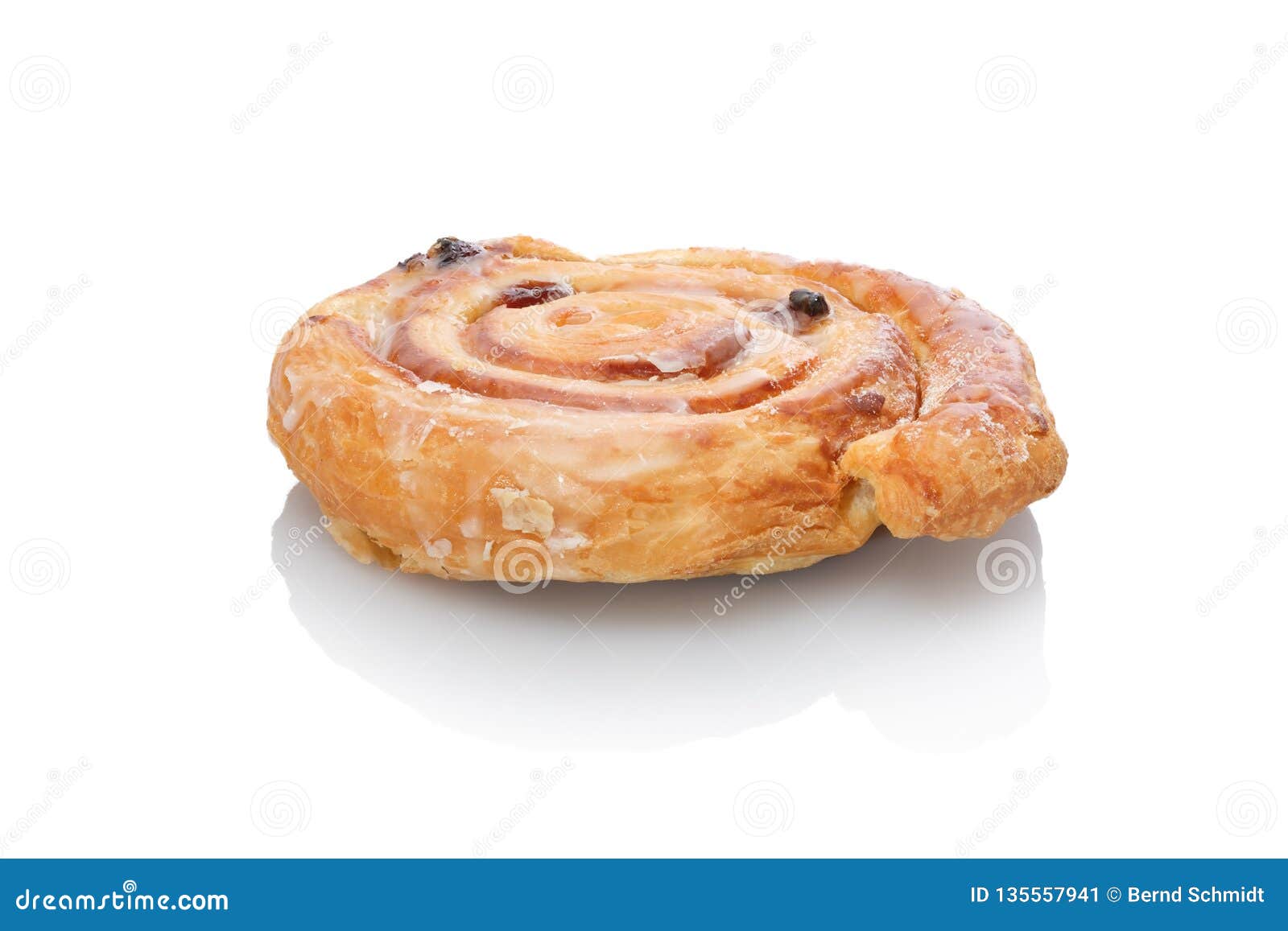Cinnamon Roll or Sugar Snail Sweet Stock Image - Image of plunder ...