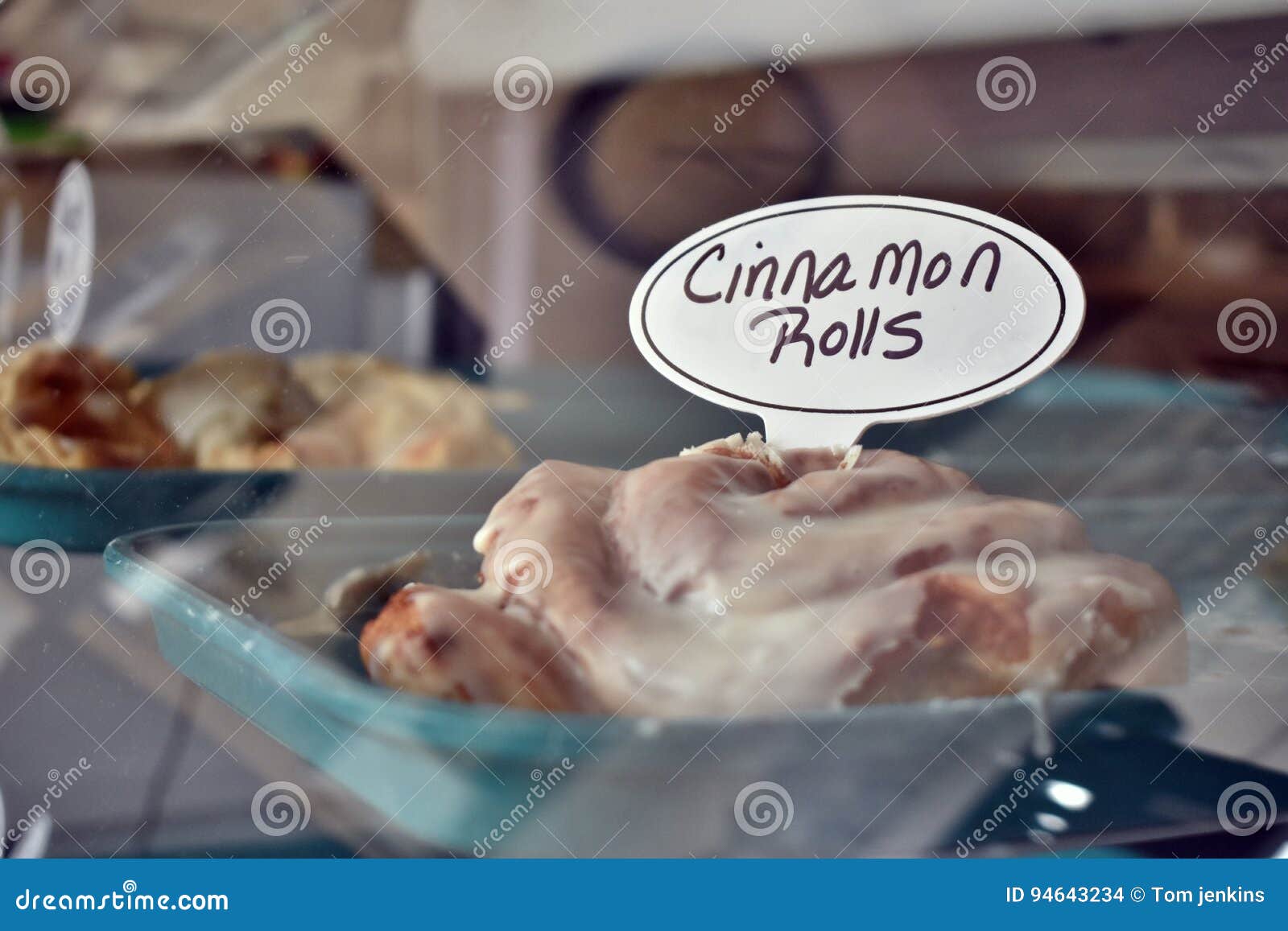 Cinnamon rolls stock photo. Image of rolls, dessert, food - 94643234
