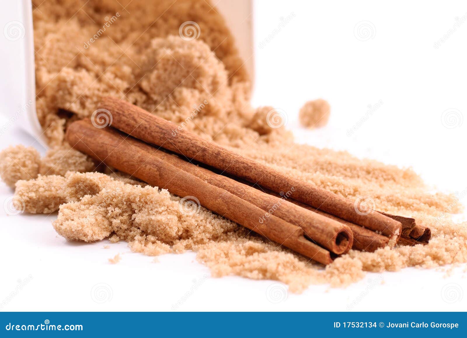 Cinnamon Spice and Brown Sugar Stock Photo - Image of cupcake ...