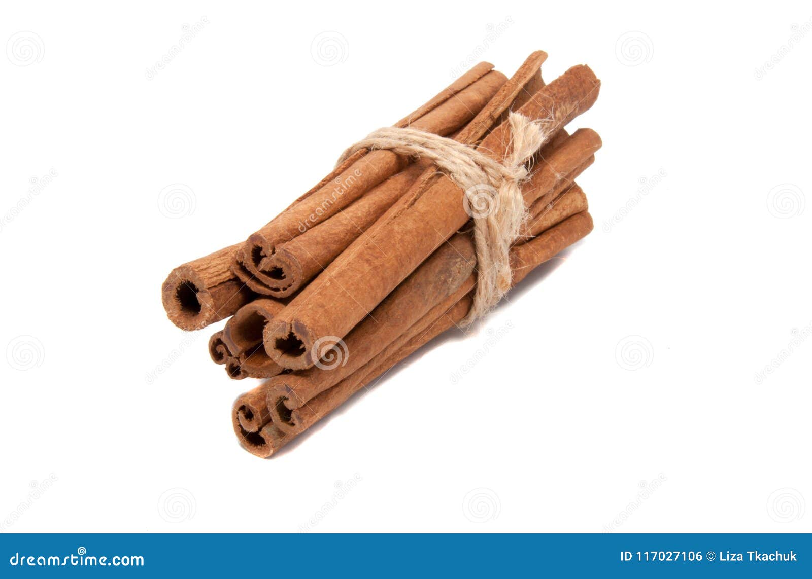 Cinnamon Spice Sticks Isolated Stock Photo - Image of cooking ...