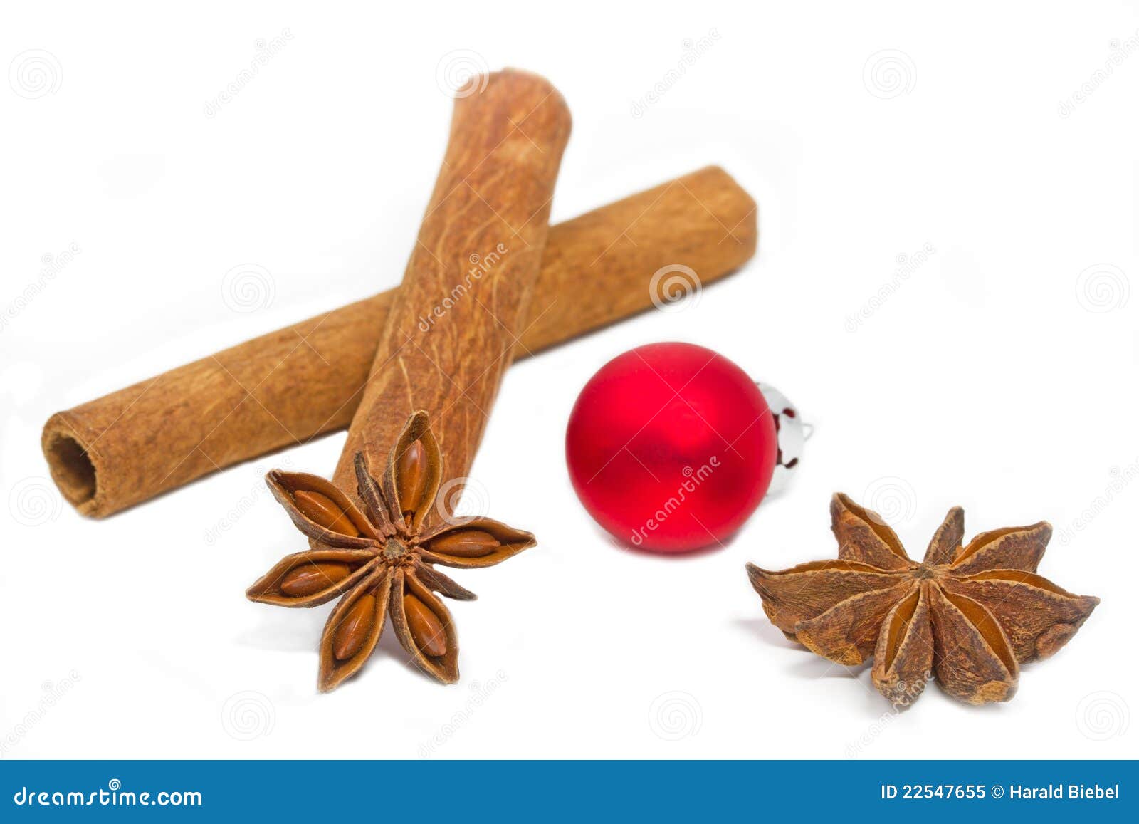 Cinnamon Sticks with Star Aniseed Stock Image - Image of christmas ...