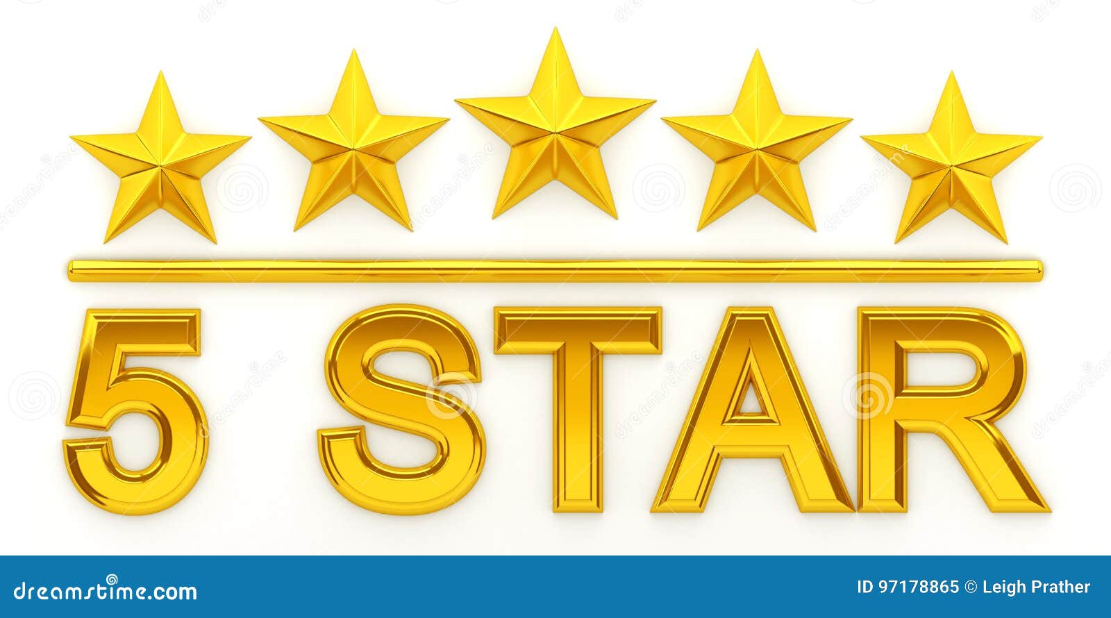 Cinque stelle dorate illustrazione di stock. Illustrazione di ...