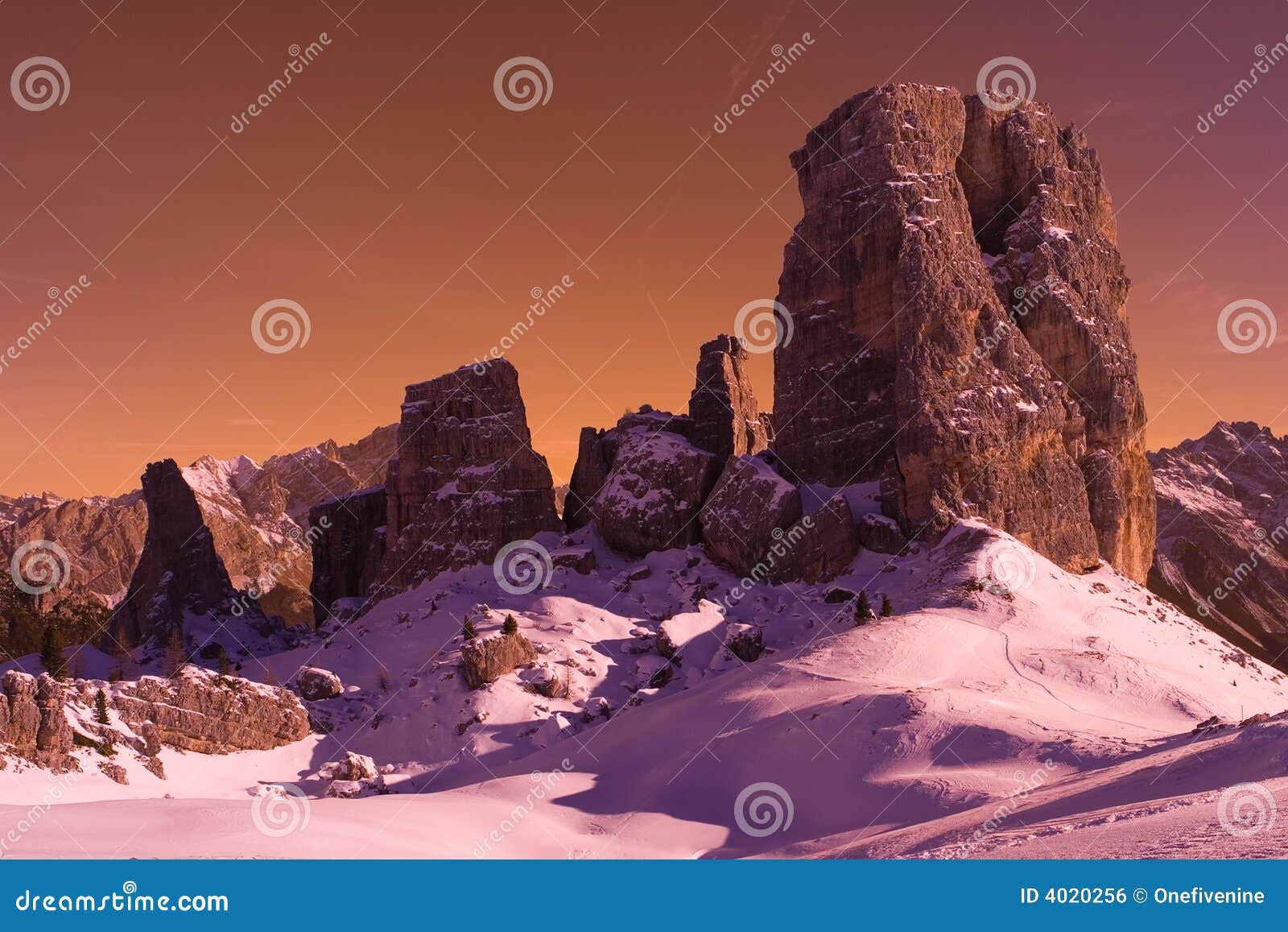 Cinque Torri Royalty-Free Stock Image | CartoonDealer.com #4743208