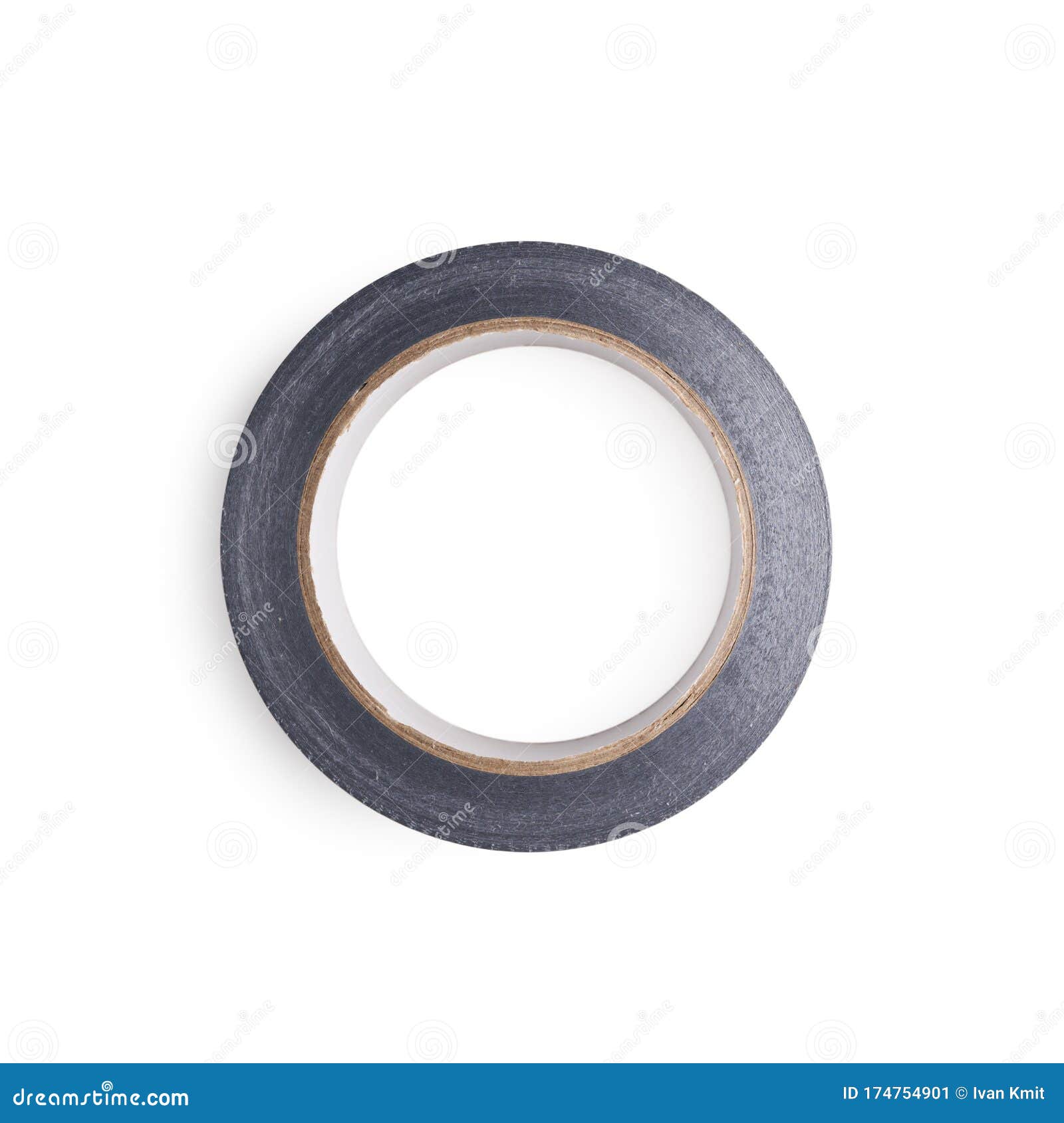 Cinta adhesiva plateada imagen de archivo. Imagen de carrete - 174754901