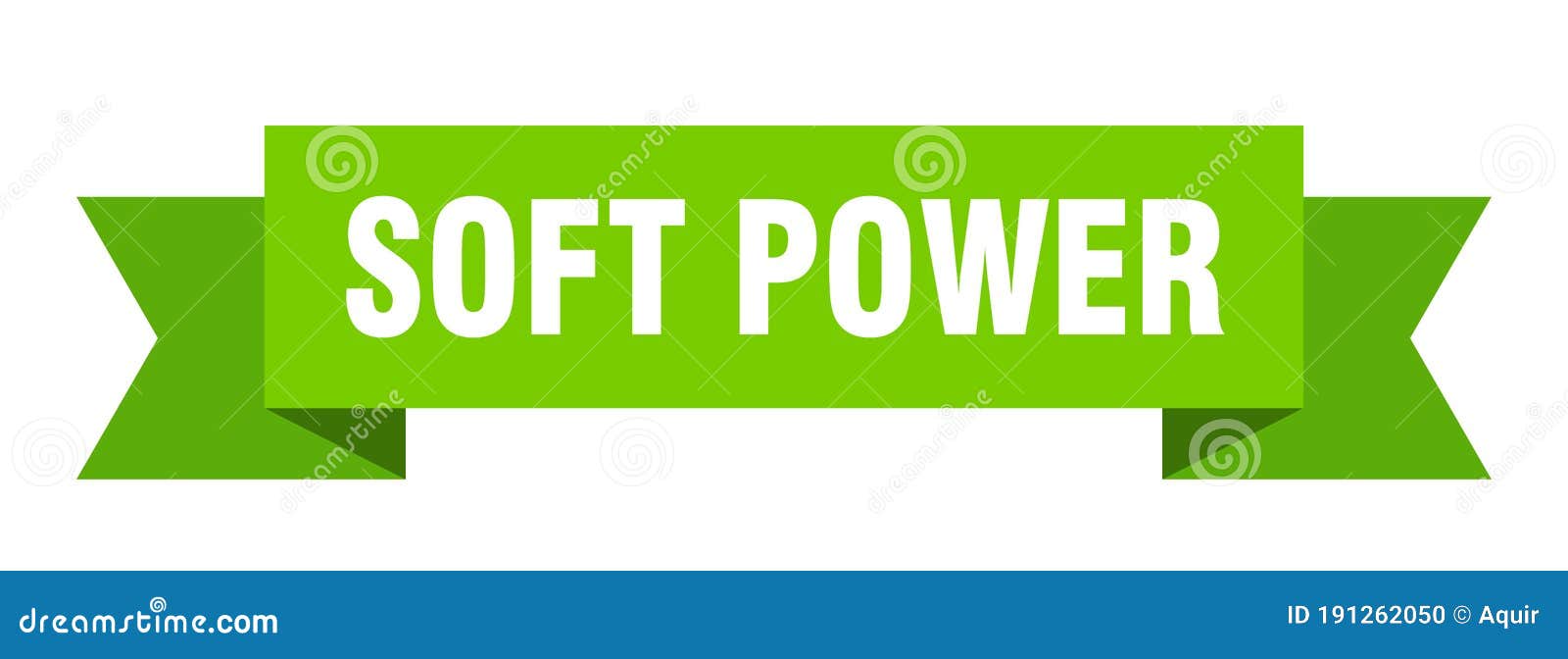 Cinta De Poder Suave. Signo De Banner De Banda De Papel De Poder Suave ...