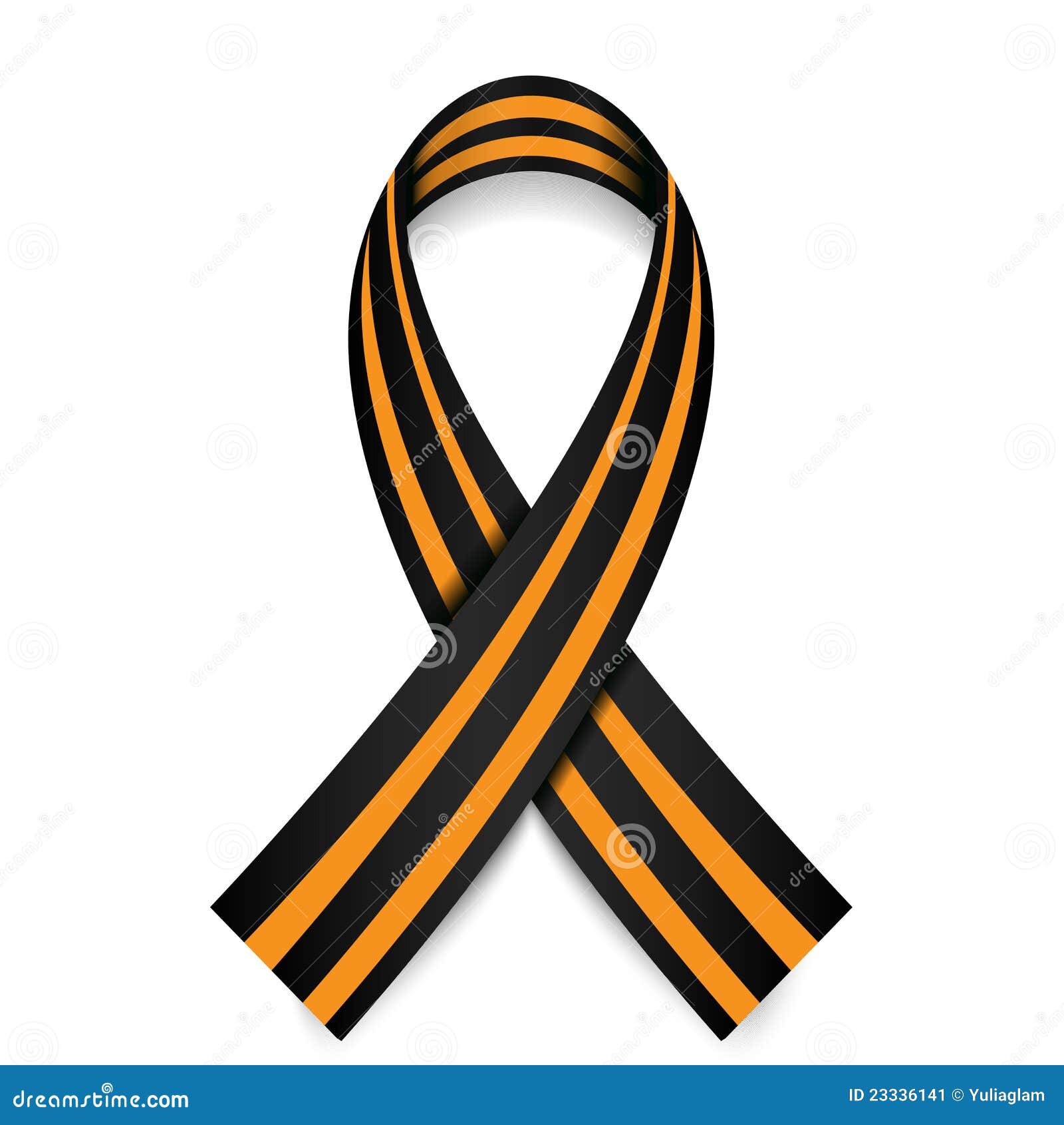 Cinta De San Jorge Del Vector Ilustración del Vector - Ilustración de ...