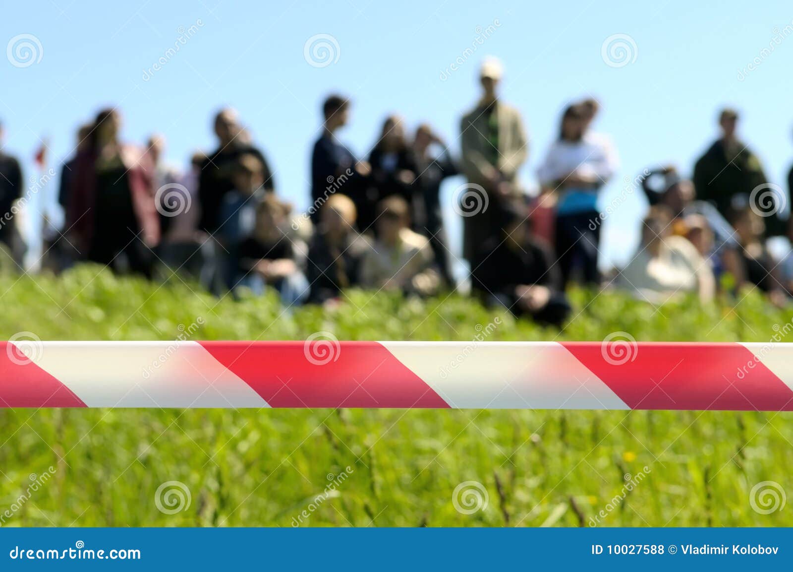 Cinta Roja Y Blanca De Las Rayas. Foto de archivo - Imagen de rojo ...
