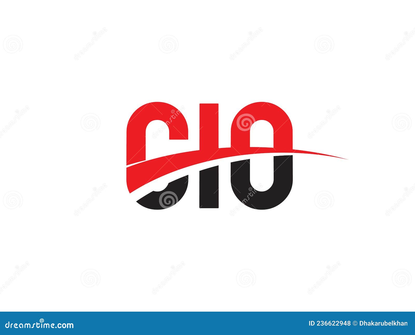 CIO Letter Initial Logo Design Vector Illustration Stock Vector ...