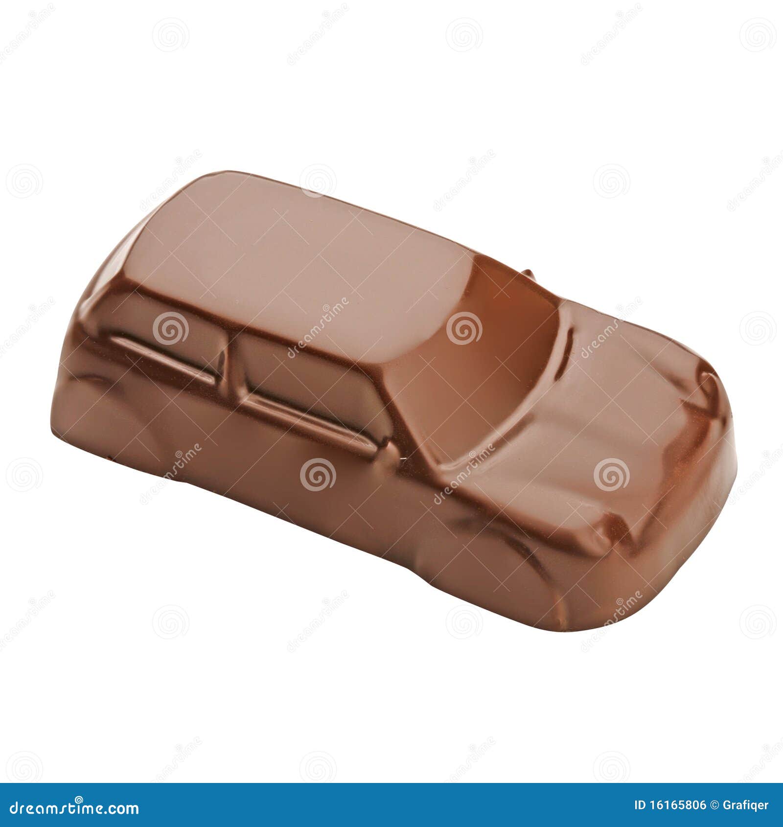 Cioccolato dell'automobile fotografia stock. Immagine di latte - 16165806