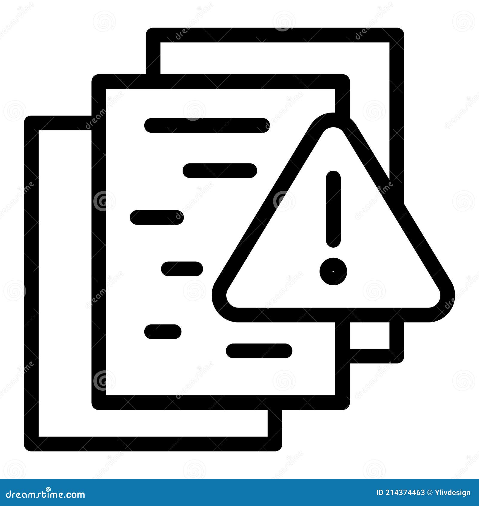 Cipher Files Icon, Outline Style Stock Vector - Illustration of cipher ...