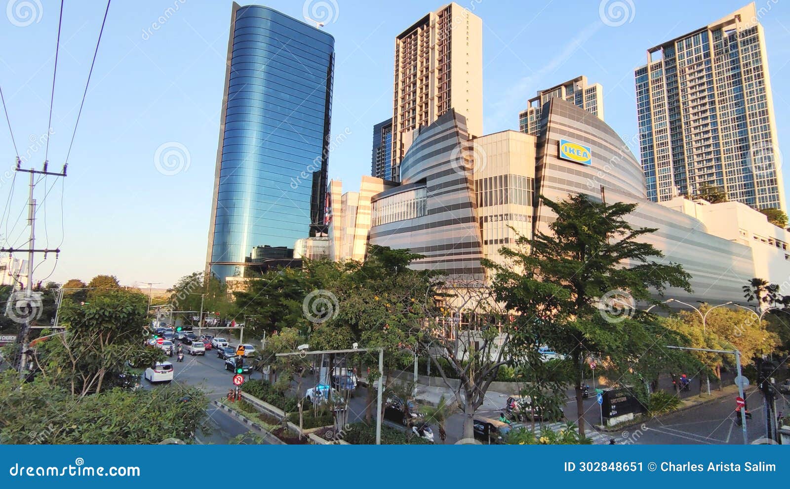 Ciputra World Mall and Its Apartment Tower Front Facade Editorial Photo ...