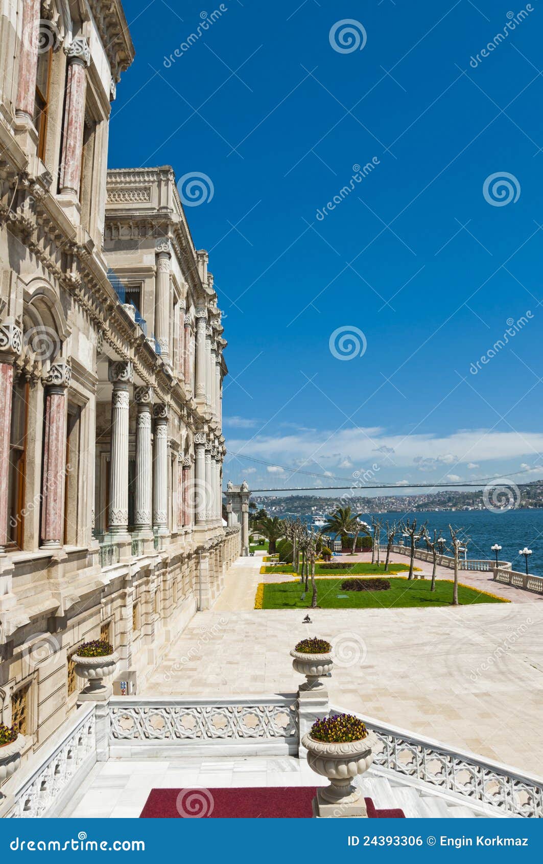 Ciragan Palace stock photo. Image of architecture, attraction - 24393306