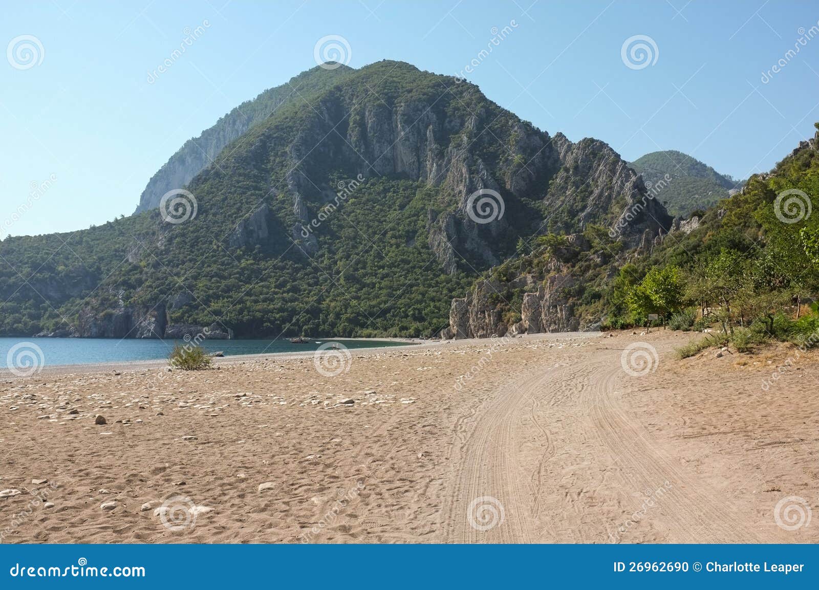 Cirali Beach, Turkey stock photo. Image of natural, sunny - 26962690
