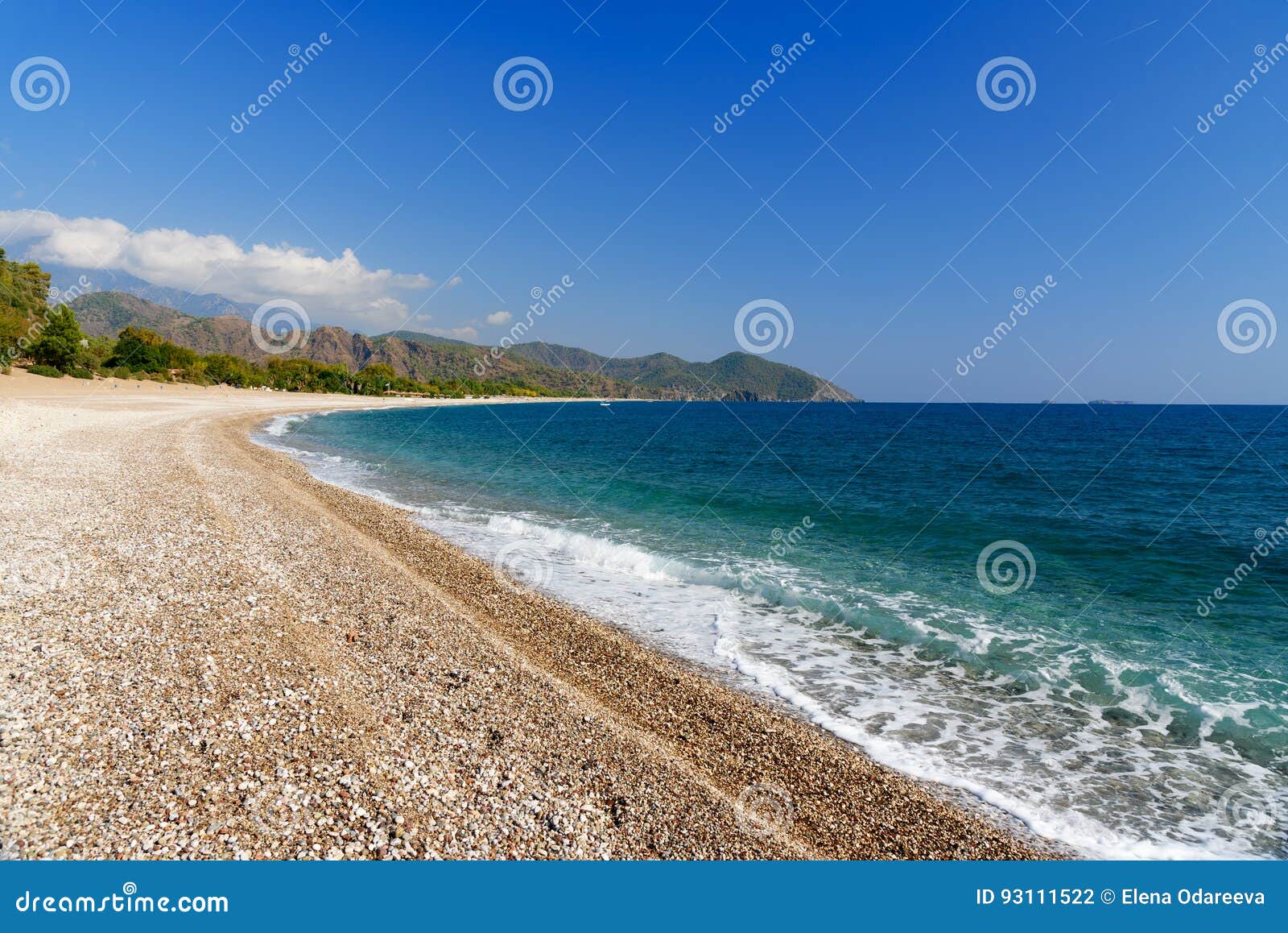 Cirali beach. Turkey stock photo. Image of riviera, vacation - 93111522