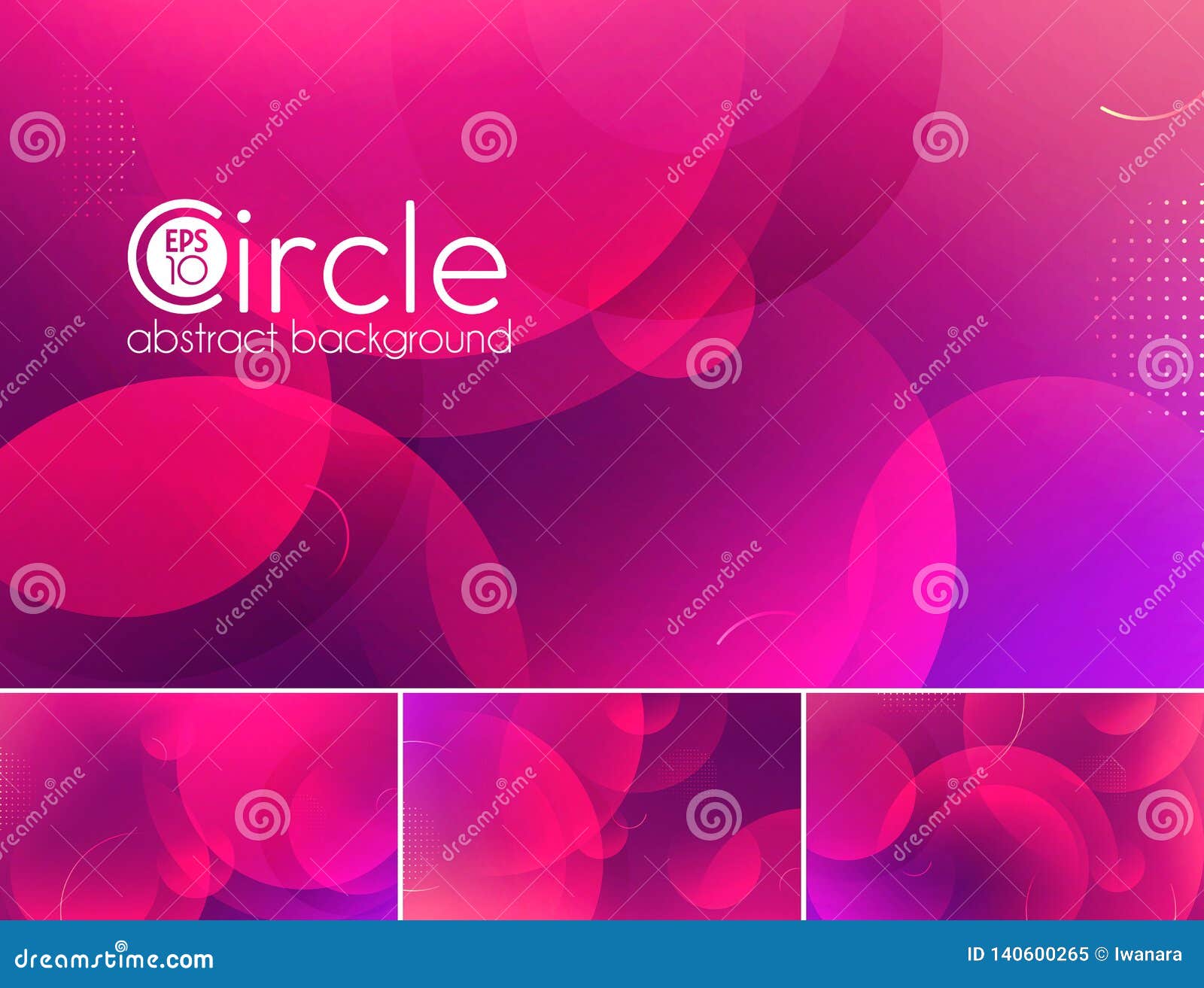 Circle Abstract Background - Purple Stock Vector - Illustration of ...