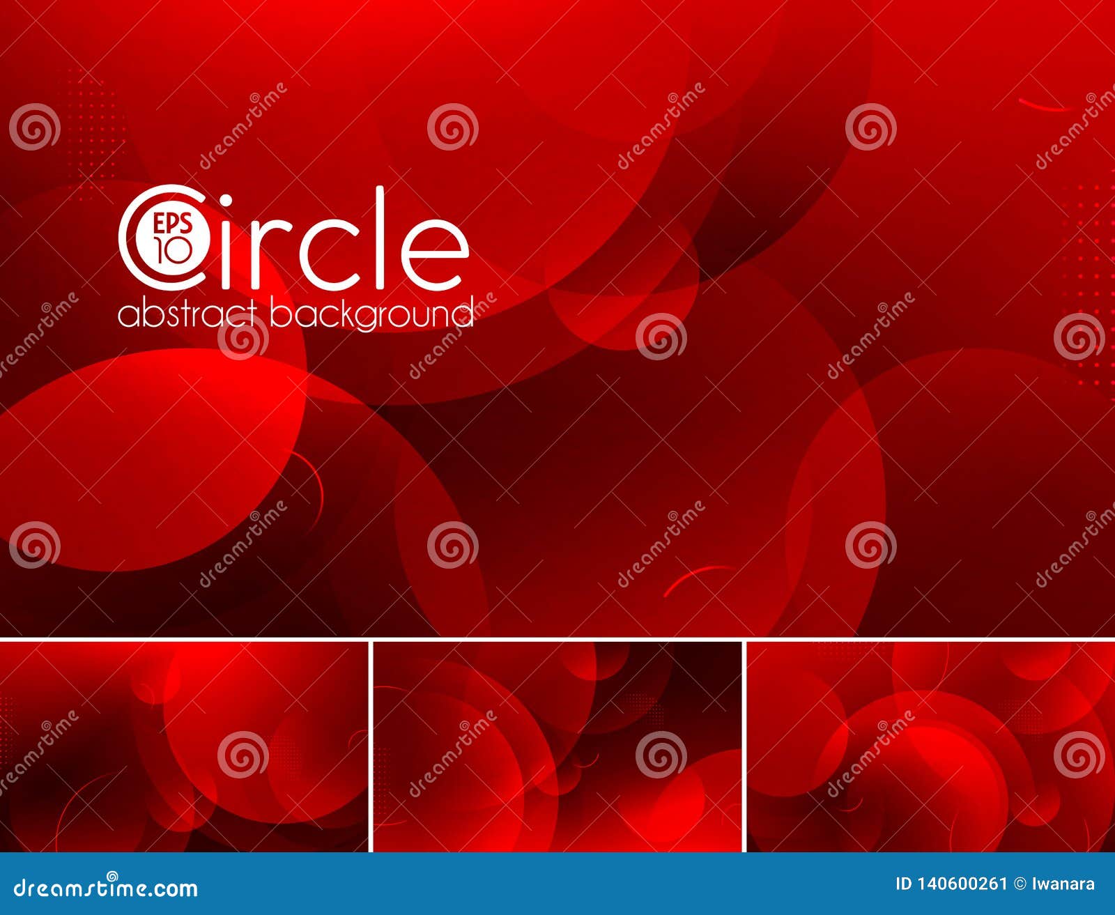 Circle Abstract Background - Red Stock Vector - Illustration of ...