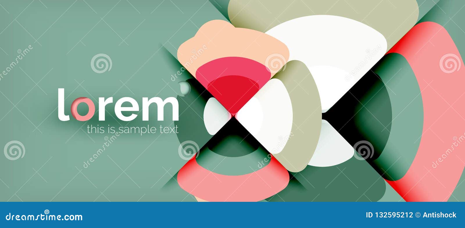 Circle abstract background stock vector. Illustration of design - 132595212