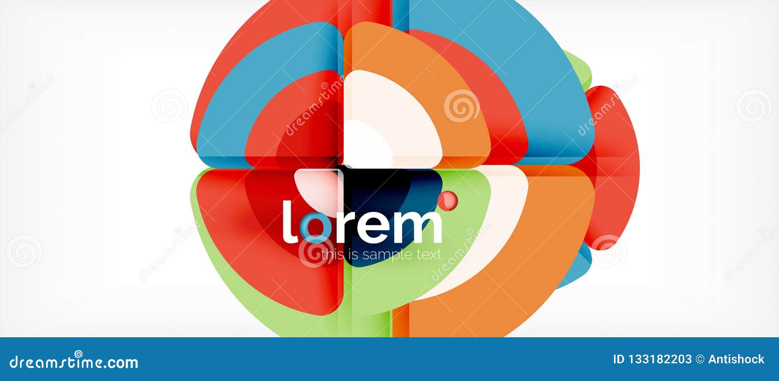 Circle abstract background stock vector. Illustration of graphic ...