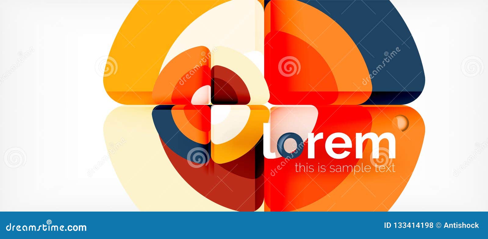 Circle abstract background stock vector. Illustration of concept ...