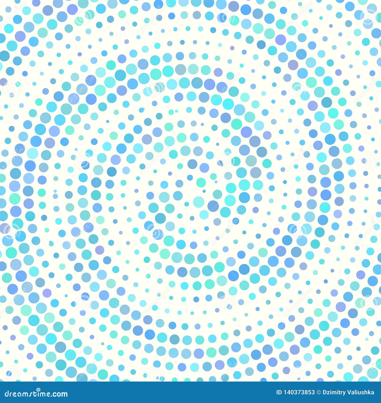 Circles from Abstract Colorful Dotted. Vector Background Stock Vector ...