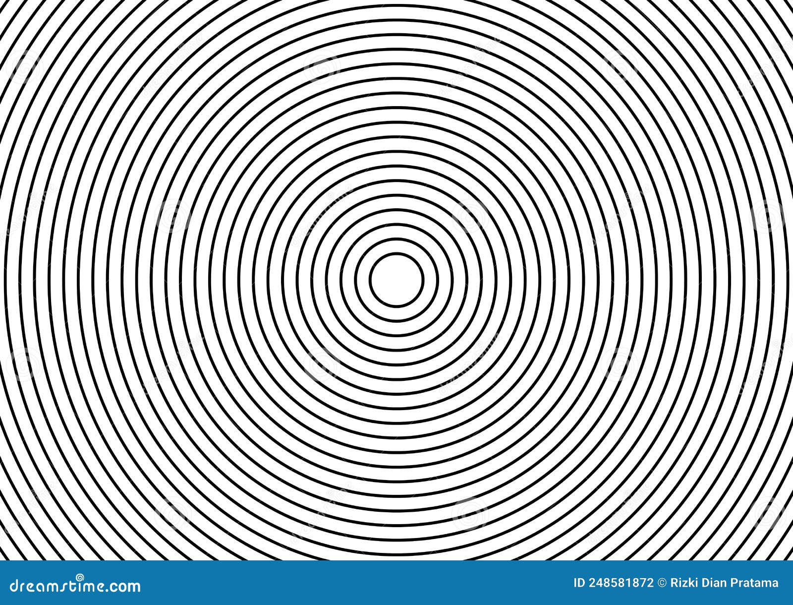 Circle Abstract Line Background on White Background Stock Vector ...