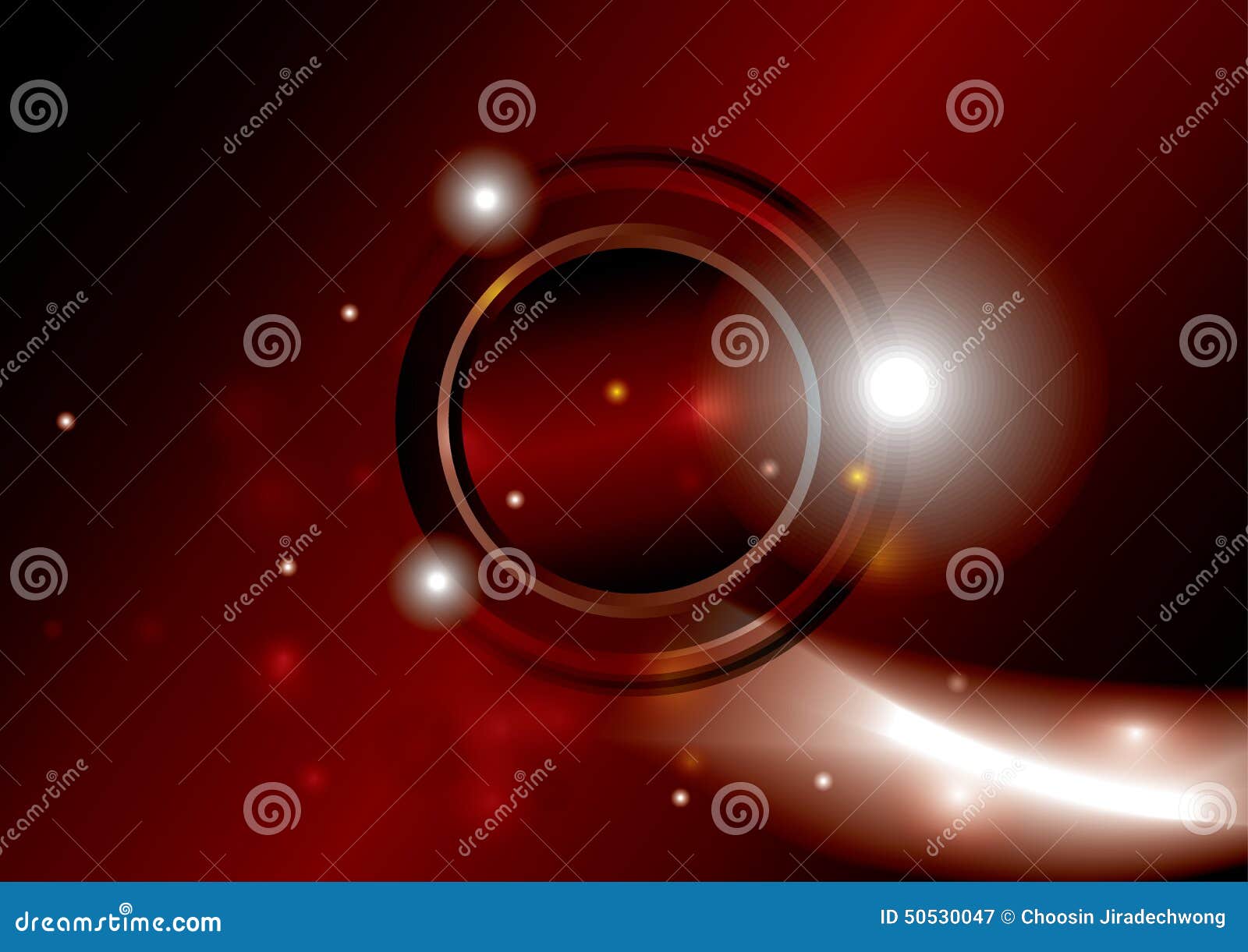 Circle abstract stock vector. Illustration of digital - 50530047