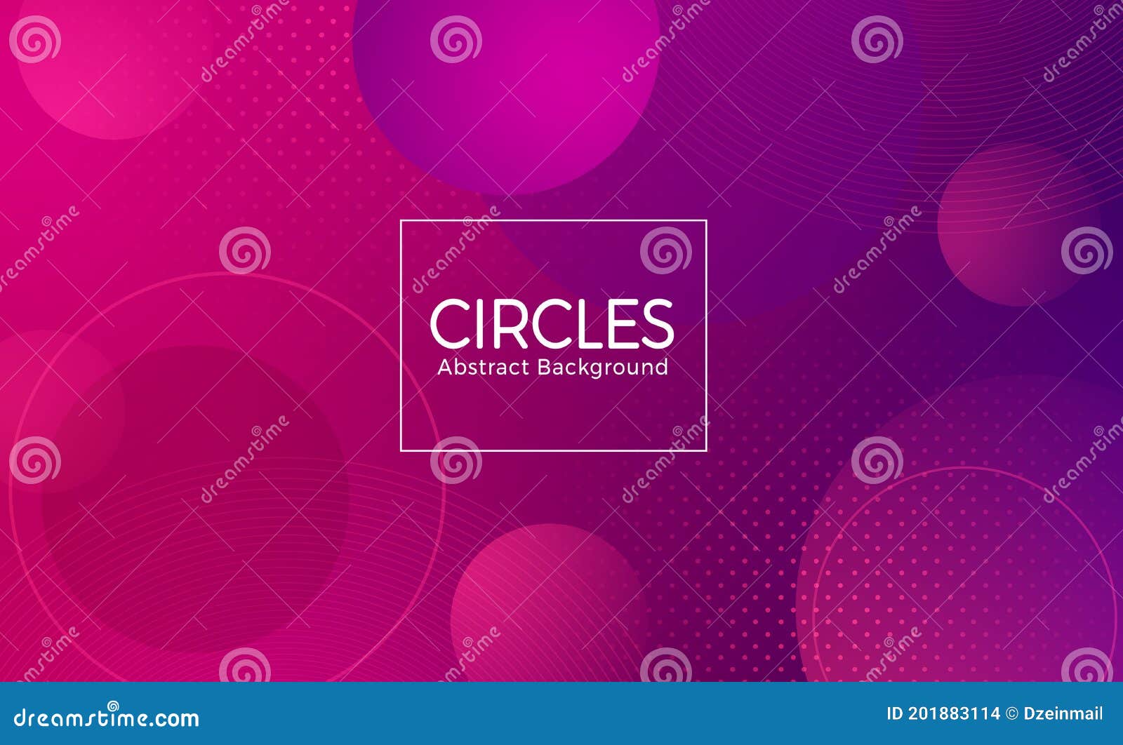 Circles Presentation Template Cartoon Vector | CartoonDealer.com #32906365