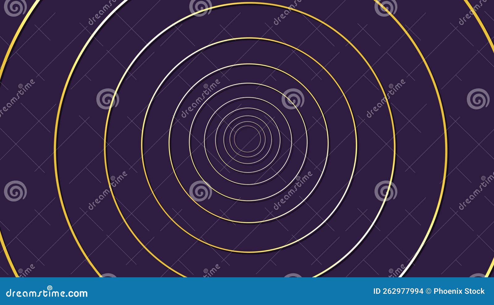 Circle Animating Glowing Gold-like Animation Stock Illustration ...