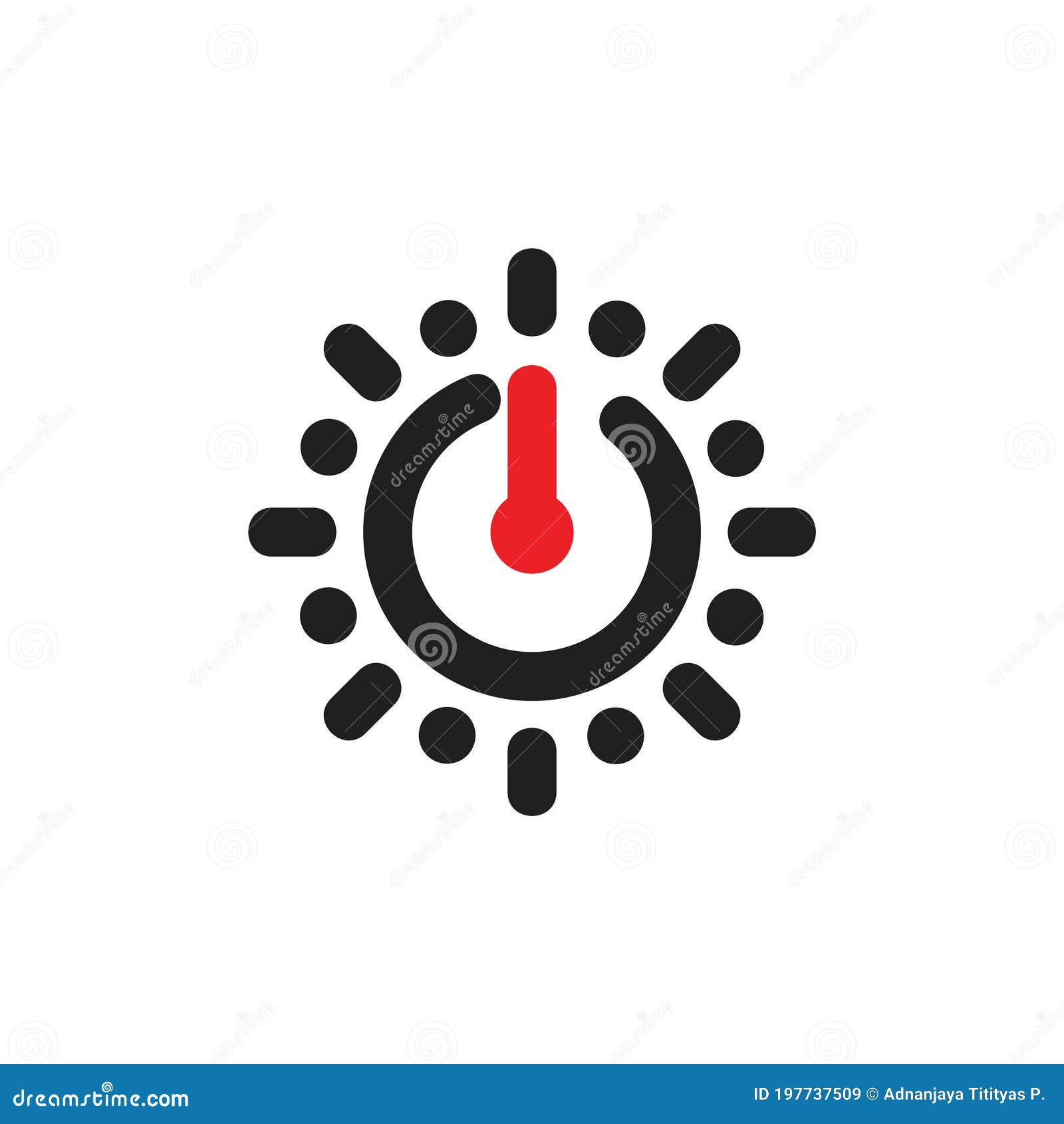 Circle Arrow Up Machine Control Logo Vector Stock Vector - Illustration ...