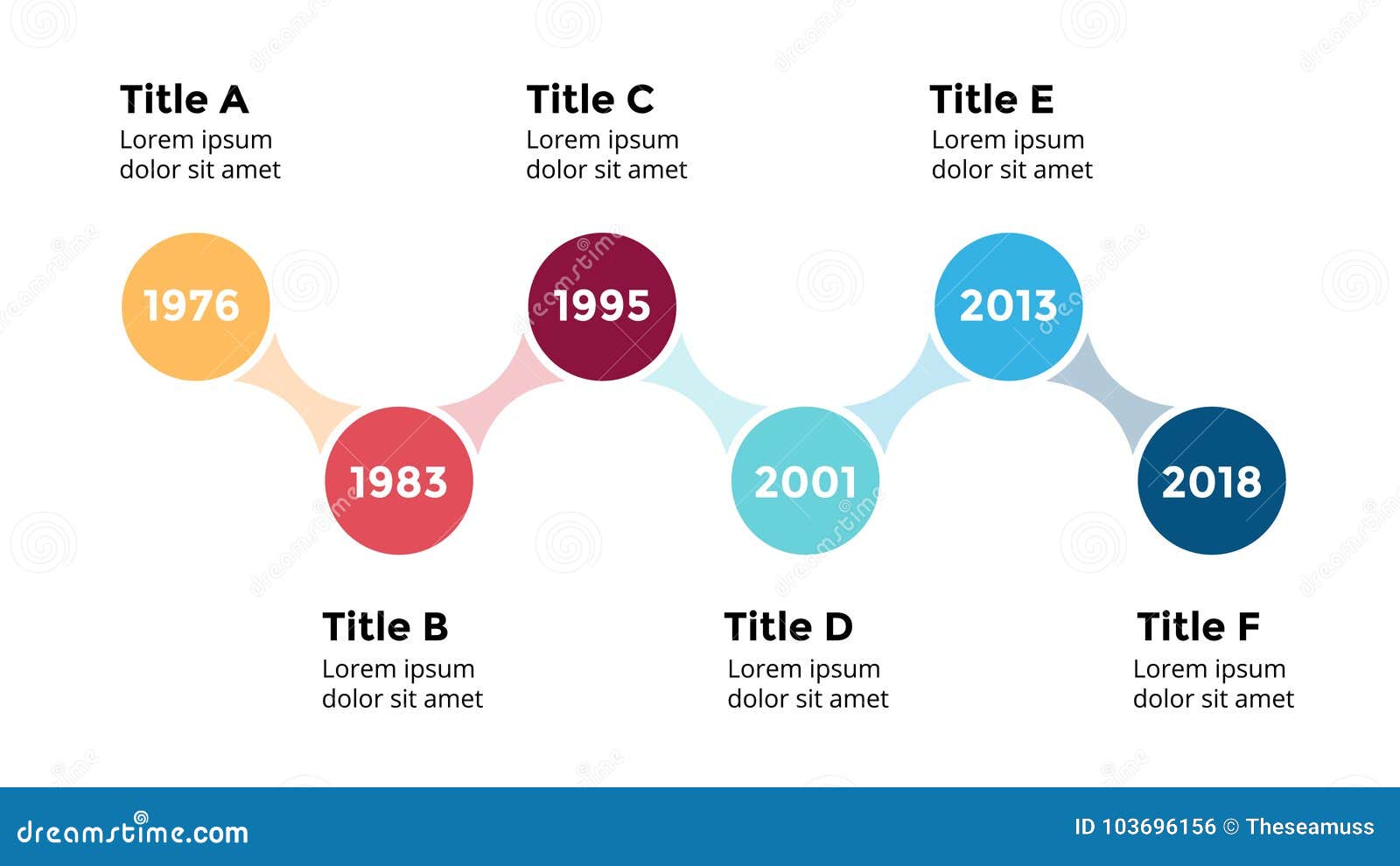 Vector Arrows Circles Timeline Infographic, Diagram Chart, Graph ...