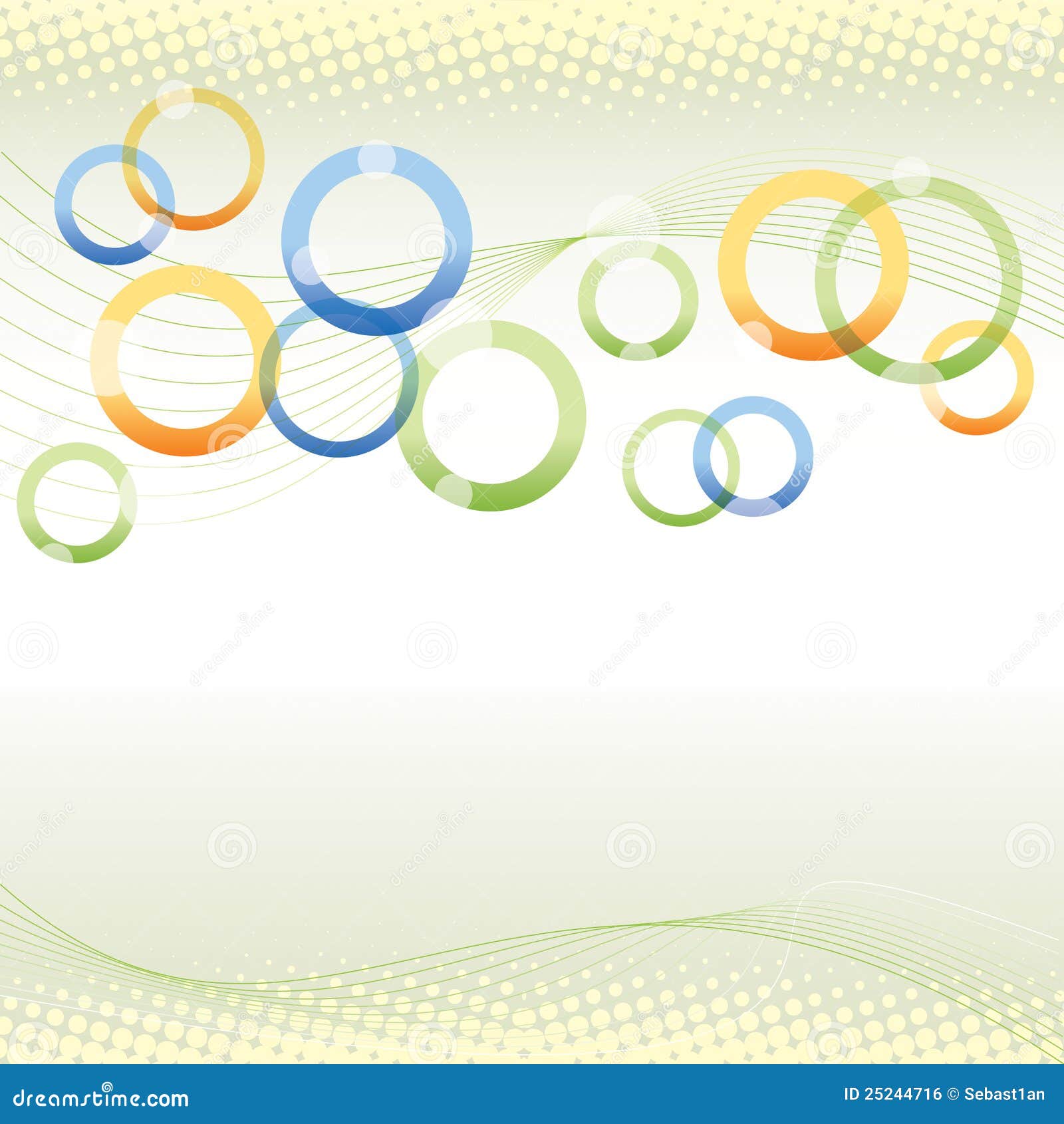 Circle Background stock vector. Illustration of abstract - 25244716