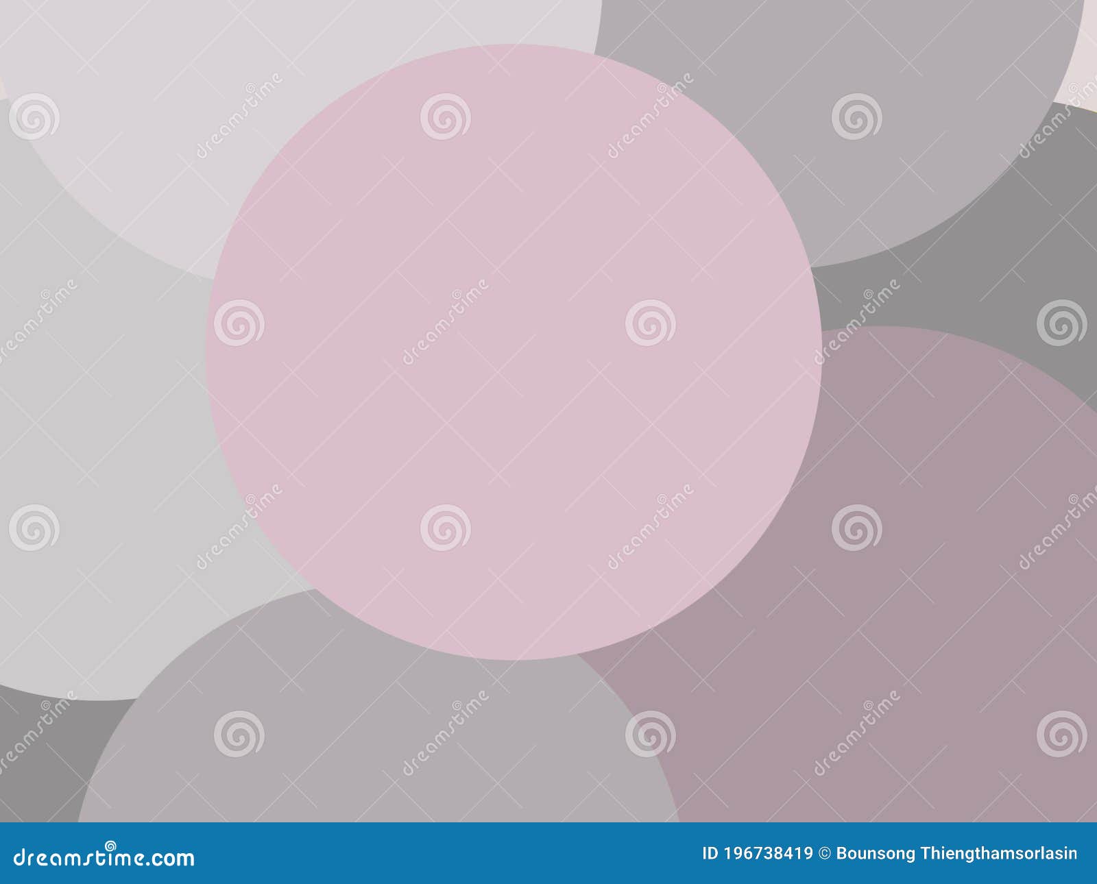 Circle Background Beautiful Light Pink Graphic Design Stock ...