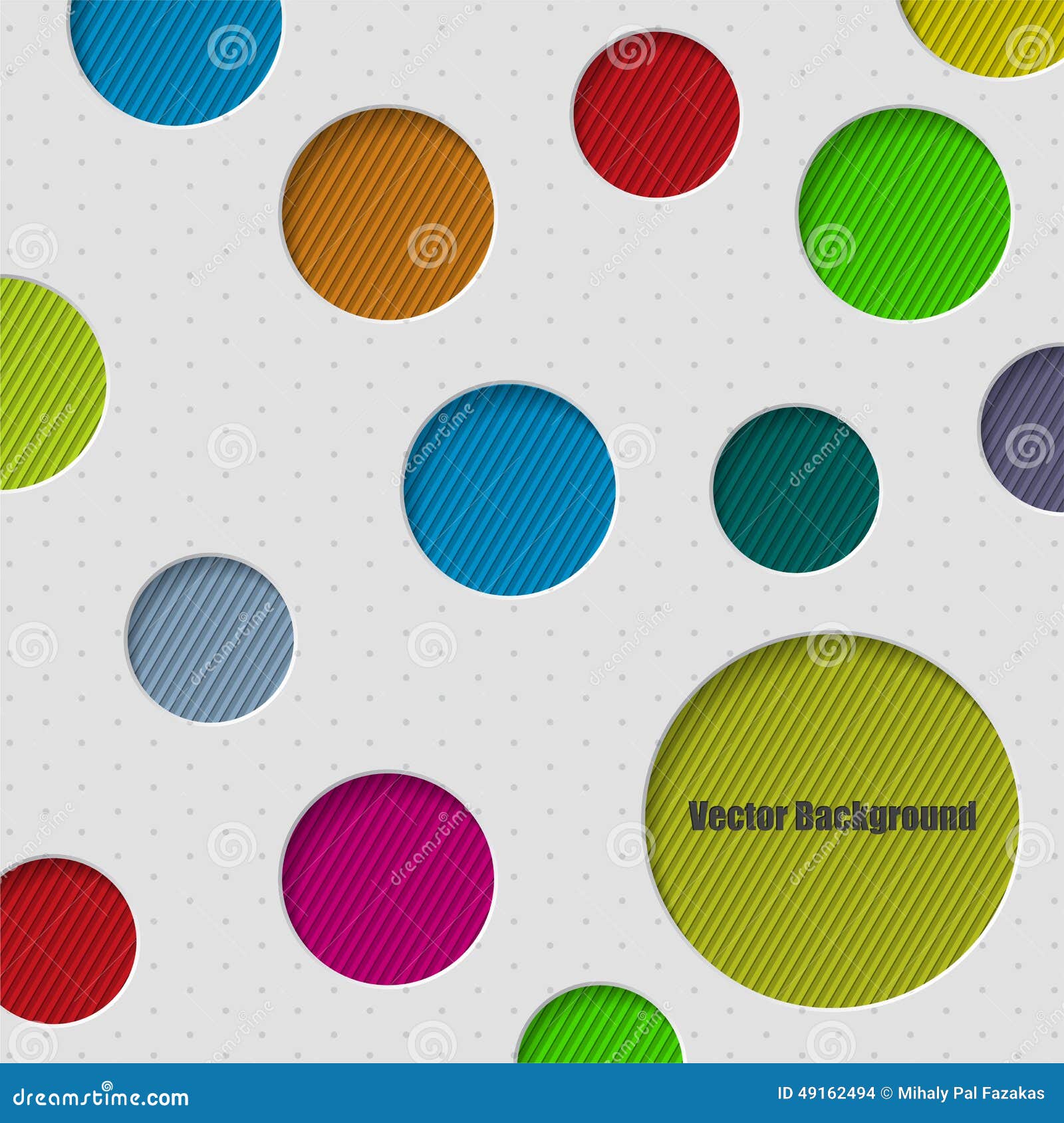 Circle Background Design with Stock Vector - Illustration of ...