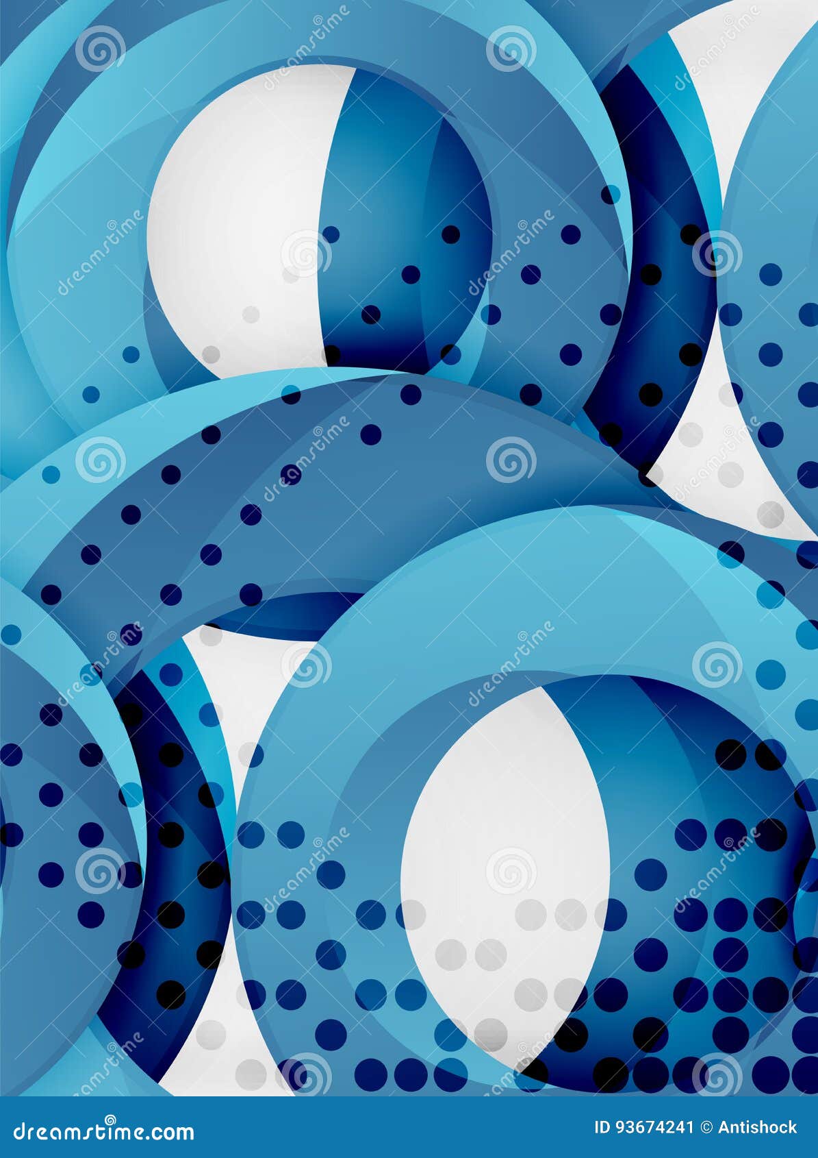 Circle background design stock vector. Illustration of modern - 93674241