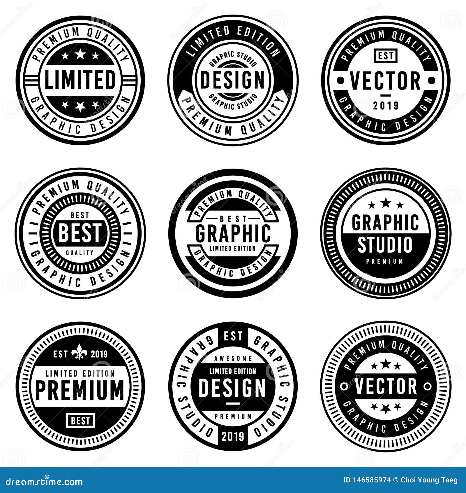 CIRCLE BADGE SET - VECTOR stock vector. Illustration of logo - 146585974 CIRCLE BADGE SET - VECTOR stock vector. Illustration of logo - 146585974