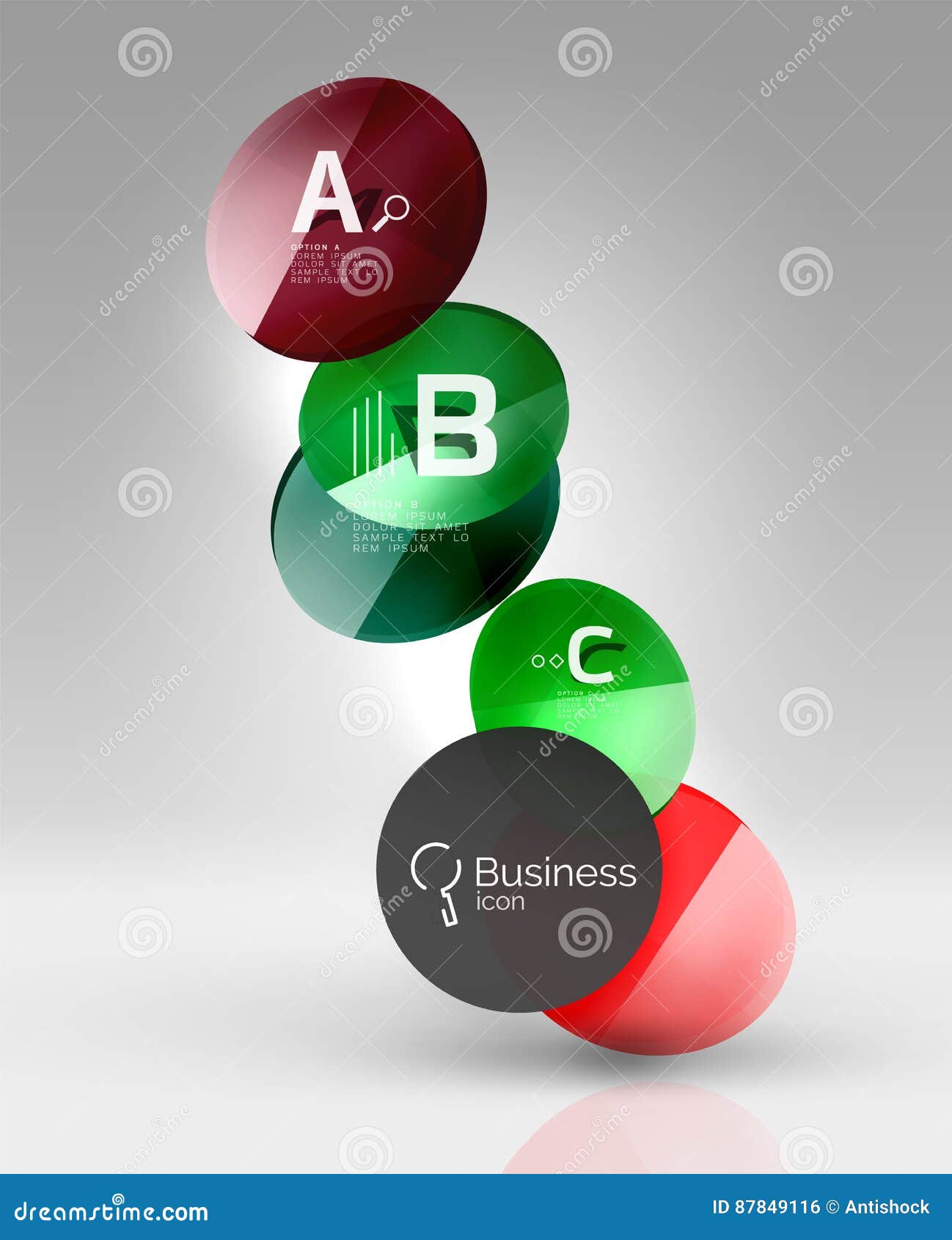 Circle banner template stock illustration. Illustration of graphic ...