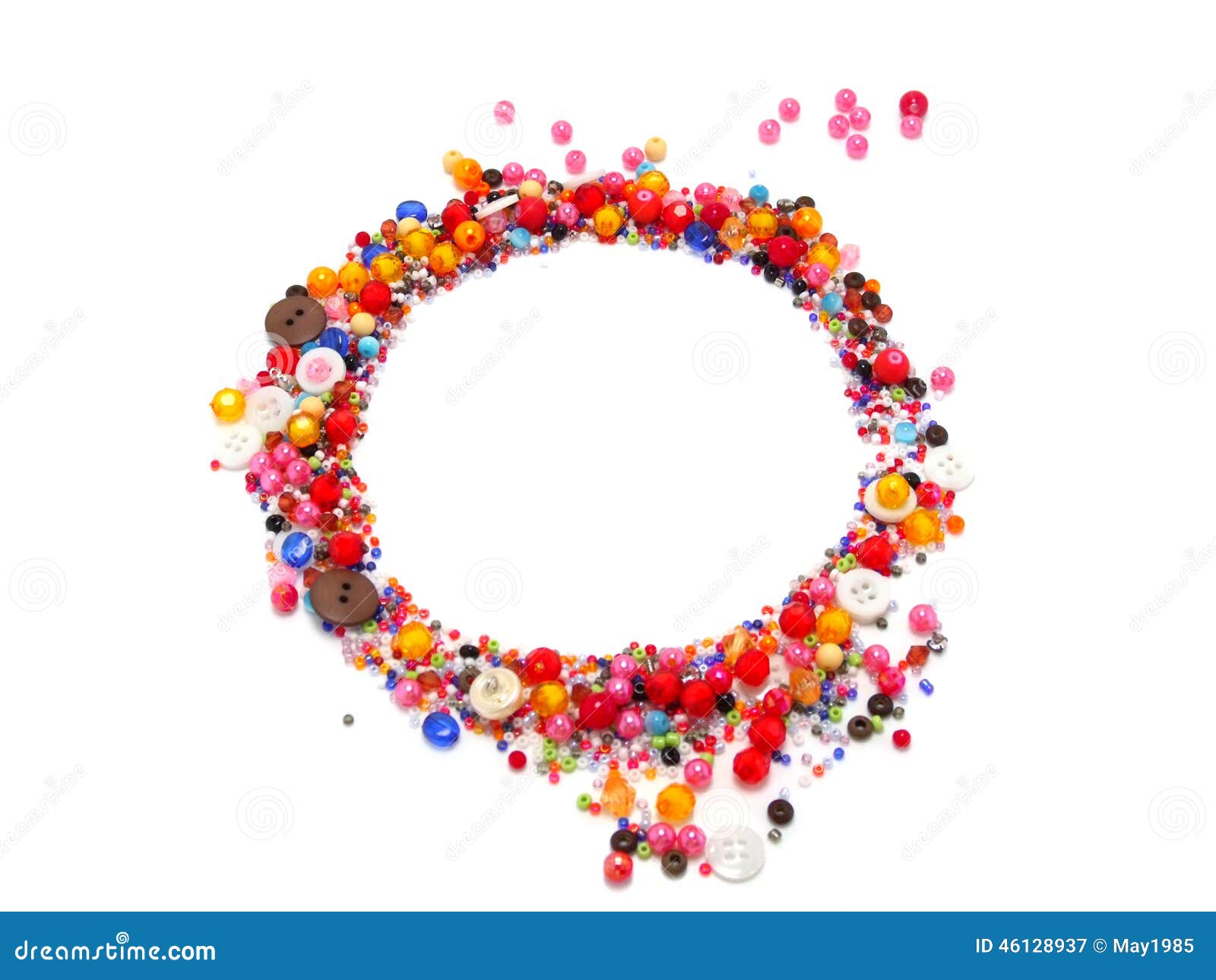 Circle Beads Decoration Stock Image | CartoonDealer.com #46128937