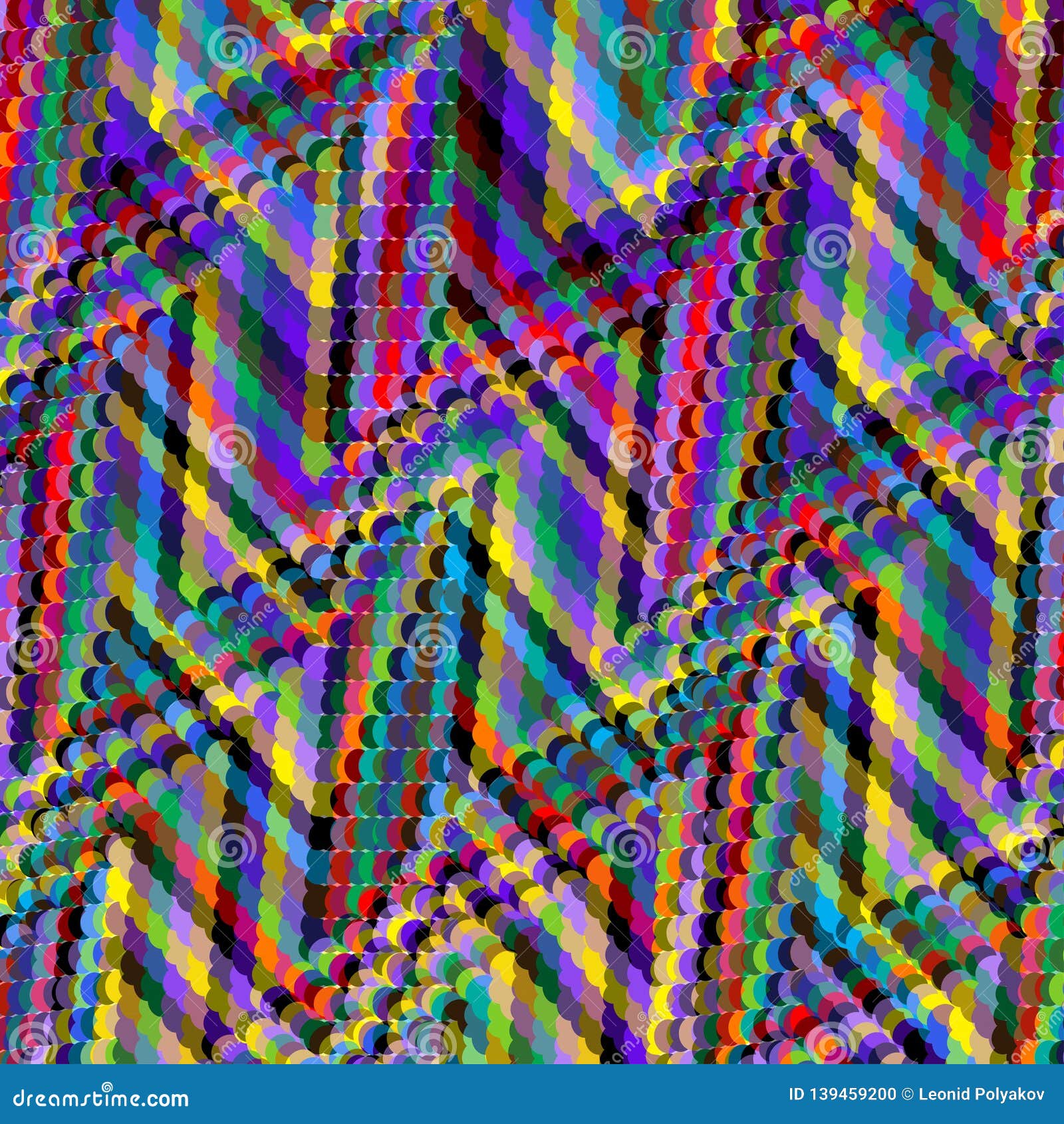 Circle Beautiful Background Wallpaper Illustration Stock Illustration ...