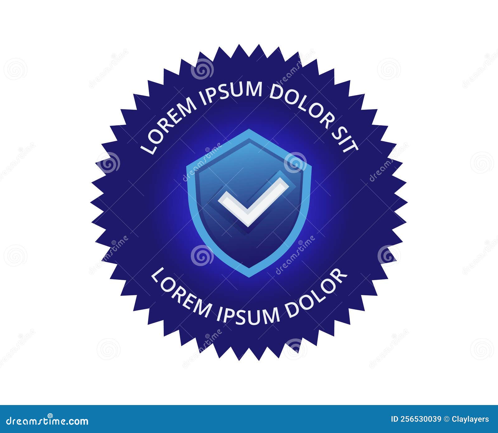 Checklist Logo Design 1 Vector Illustration | CartoonDealer.com #114228786