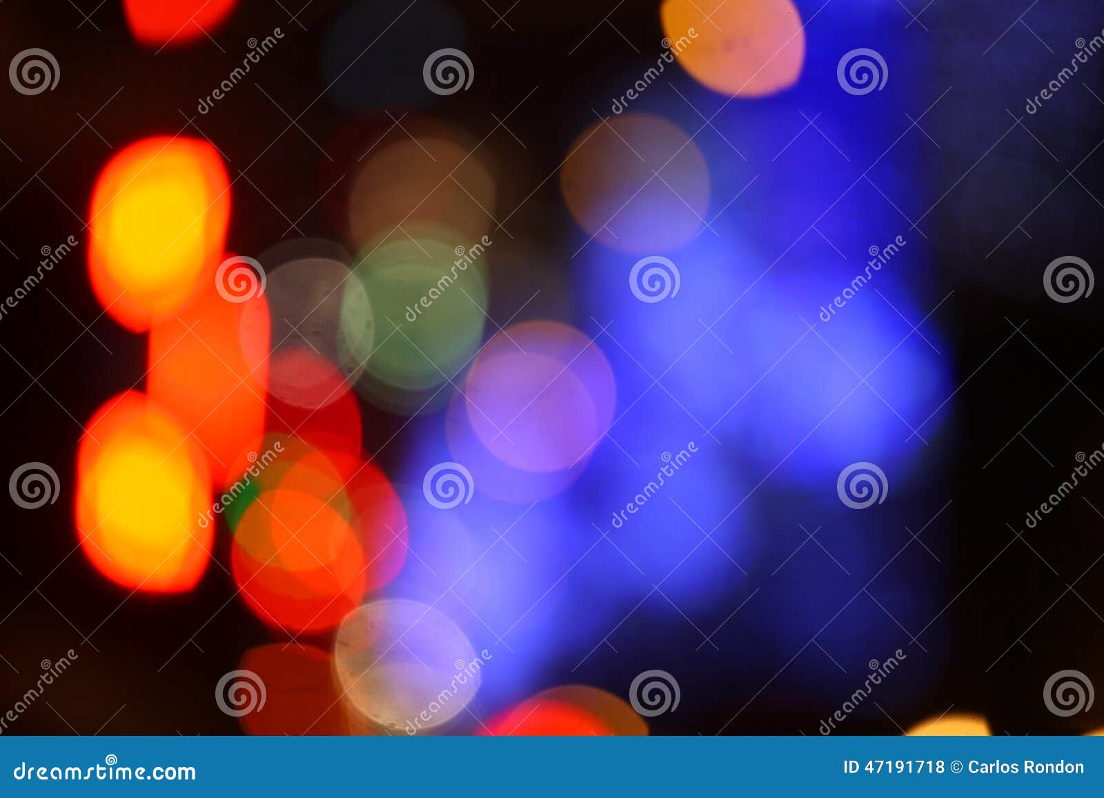 Circle bokeh color stock photo. Image of focus, blue - 47191718