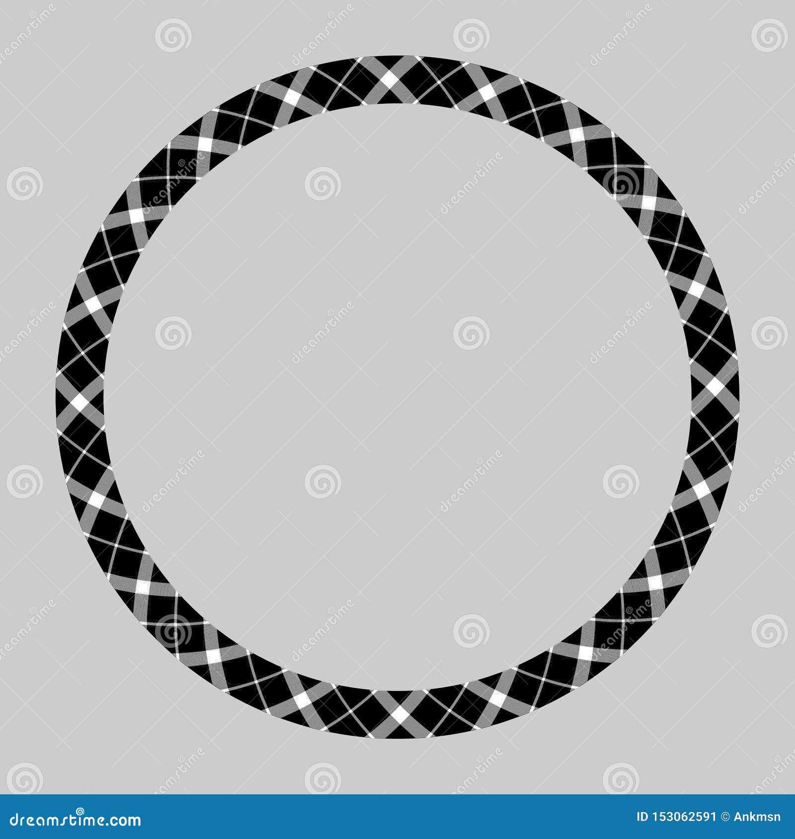 Circle Borders And Frames Vector. Round Border Pattern Geometric ...