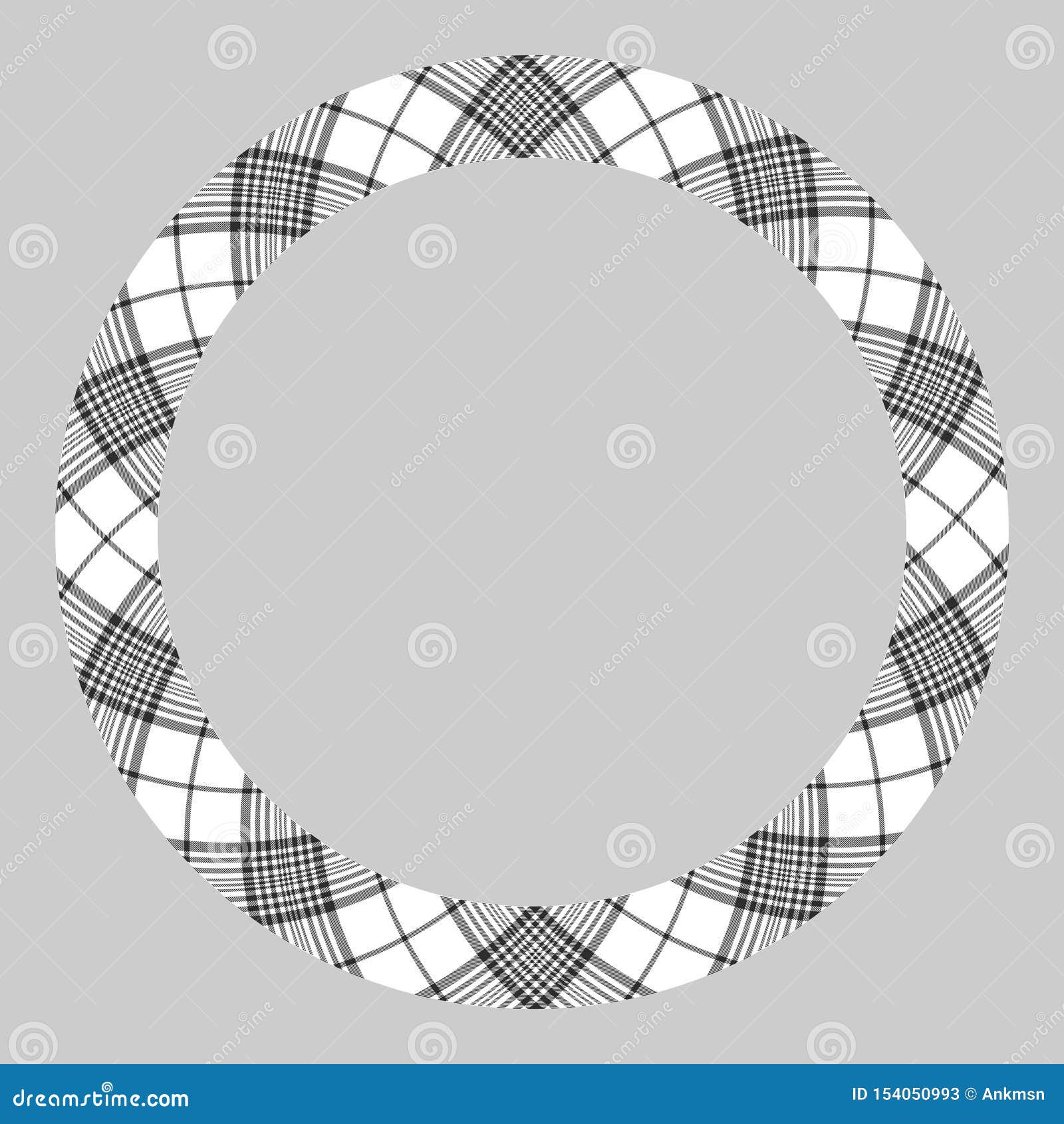 Circle Borders and Frames Vector. Round Border Pattern Geometric ...
